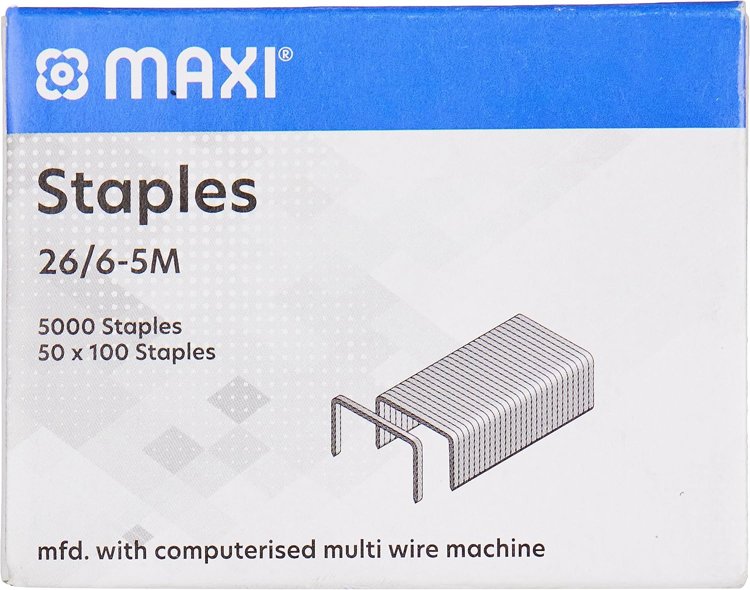 MAXI 26/6 STAPLE PINS PACK OF 5000PCS: Buy Online at Best Price in UAE ...