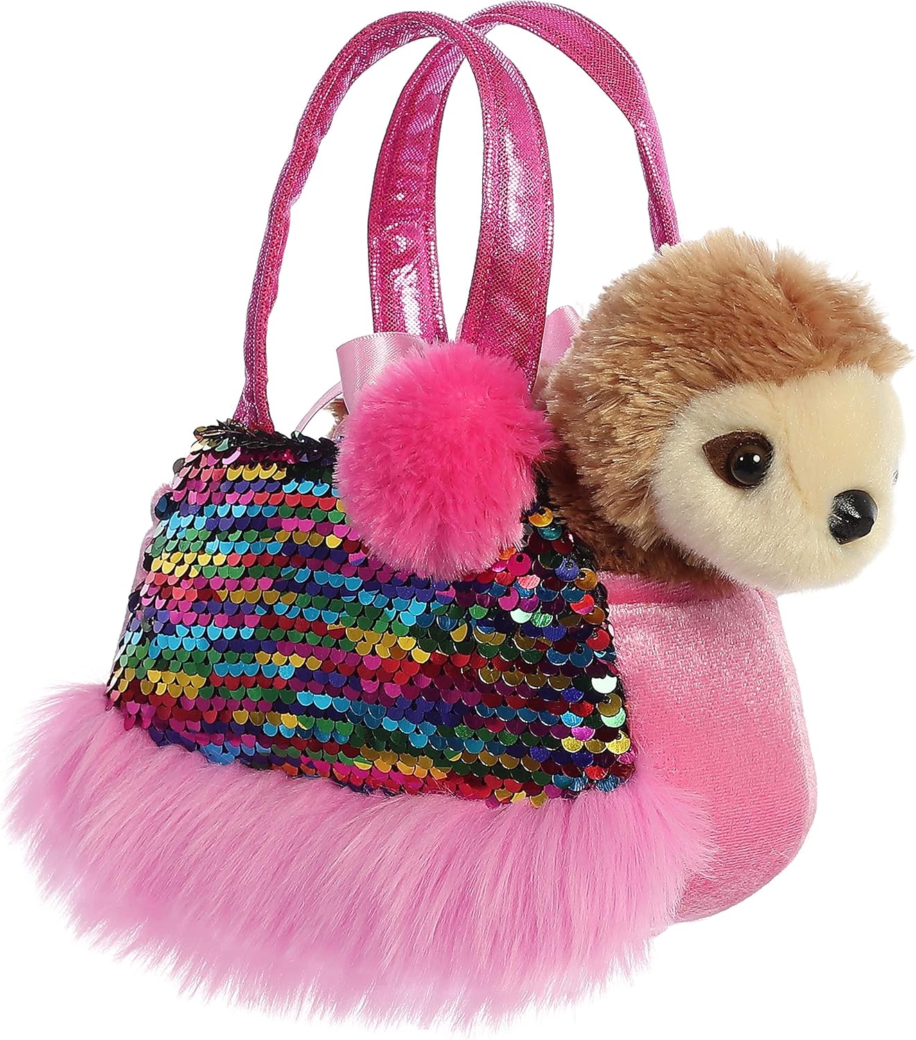 Amazon.com: Aurora - Pet Carrier - 7" Shimmers Sloth Carrier : Toys & Games