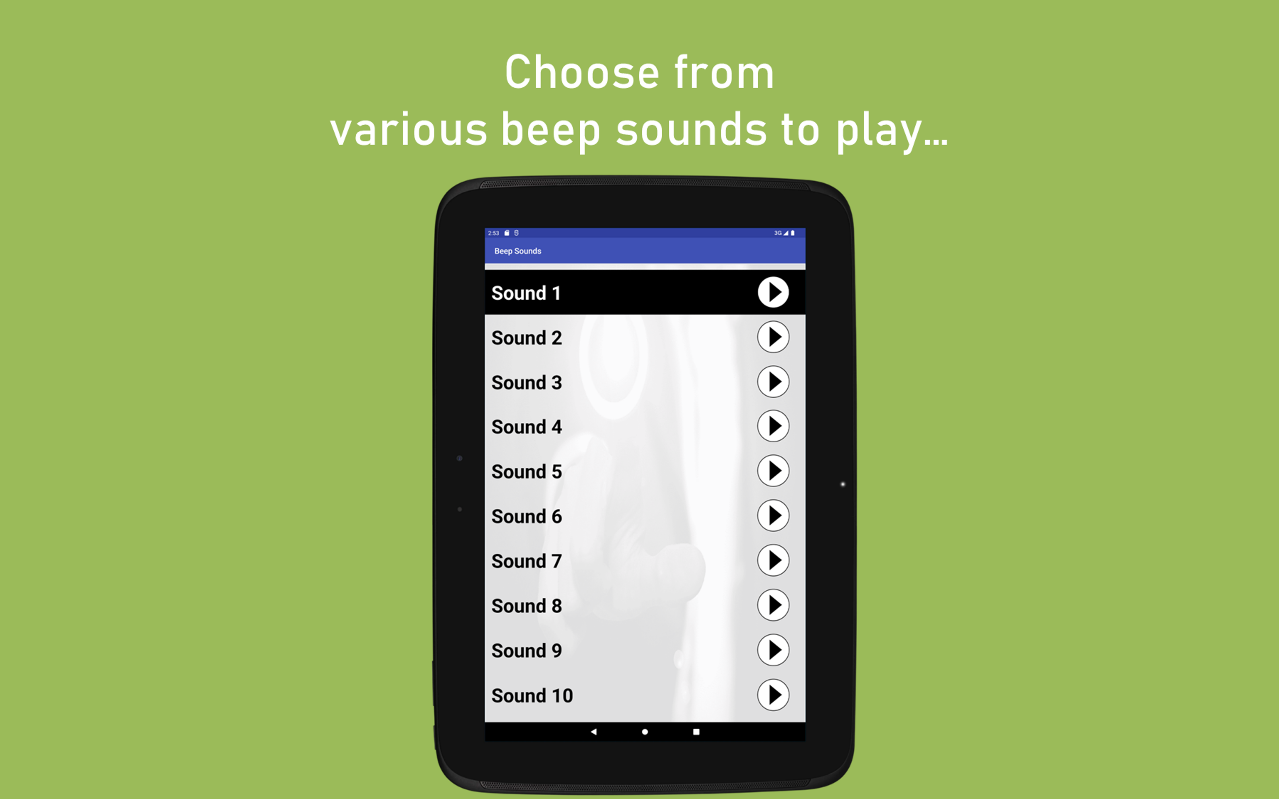 Beep Sounds - App on Amazon Appstore
