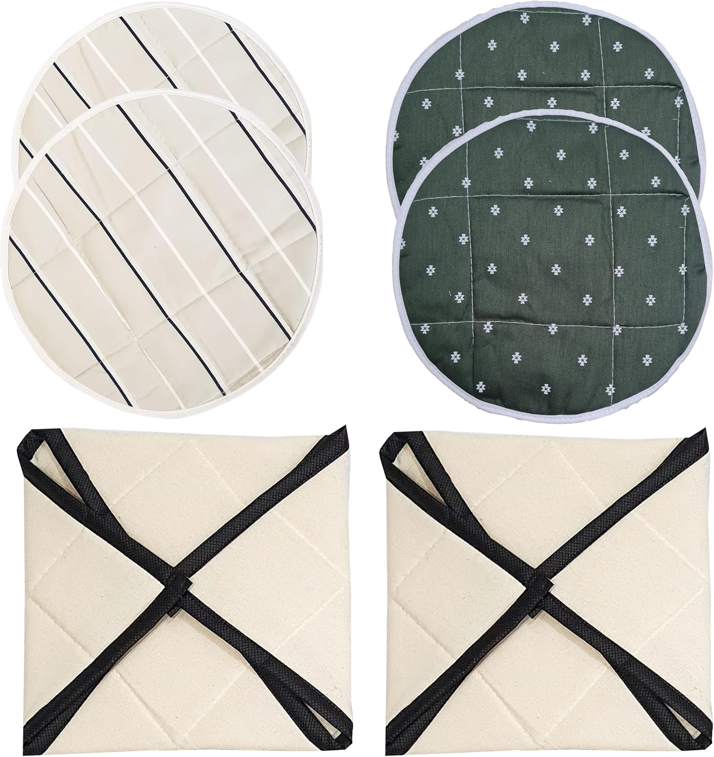 FAB ELLITE Pure Cotton Roti Clothes Wrap,Chapati Cover,Tiffins Round ...