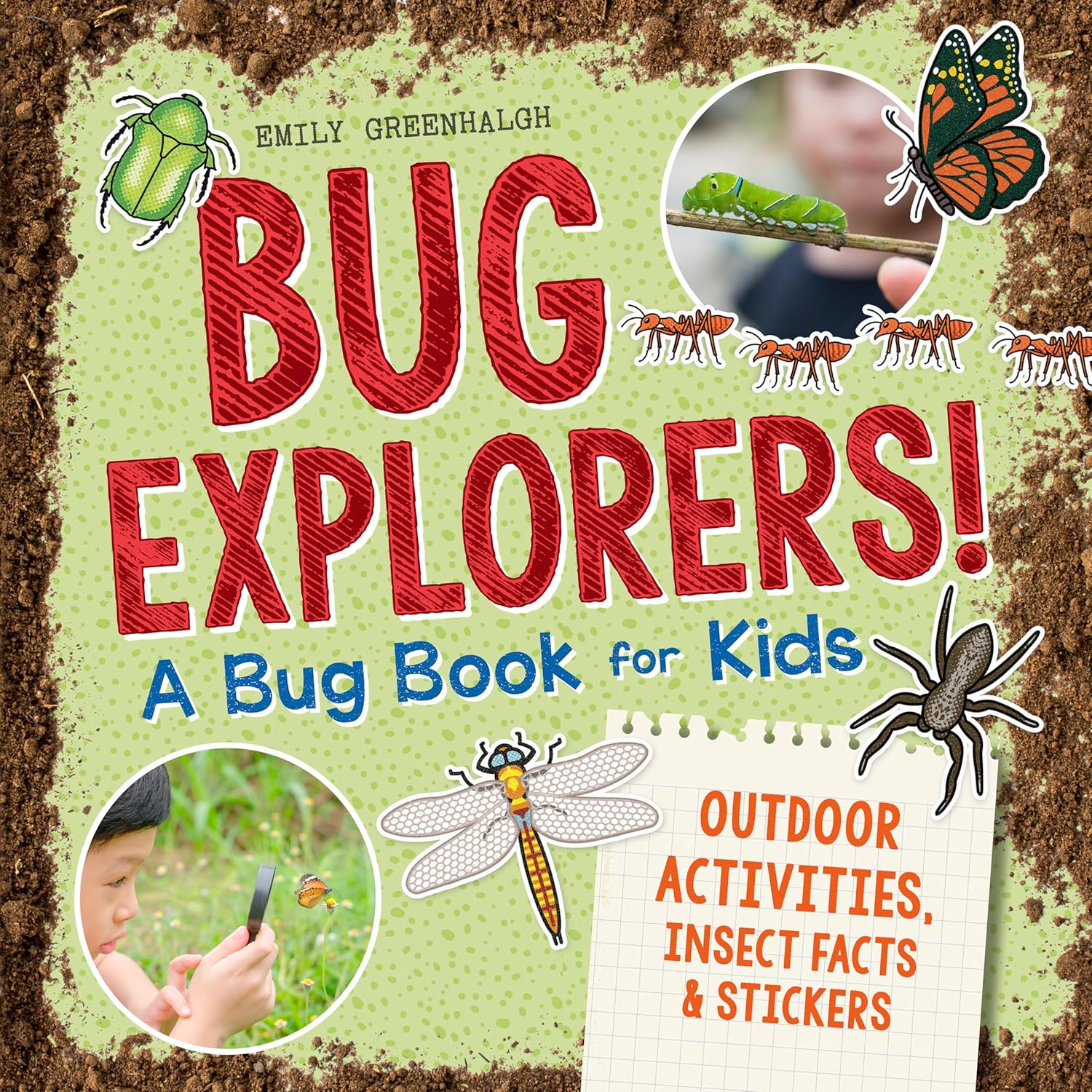 Bug Explorers! A Bug Book for Kids: Outdoor Activities, Insect Facts ...