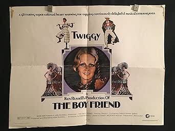 The Boy Friend 1971 Original Vintage Half Sheet Movie Poster, Boyfriend ...