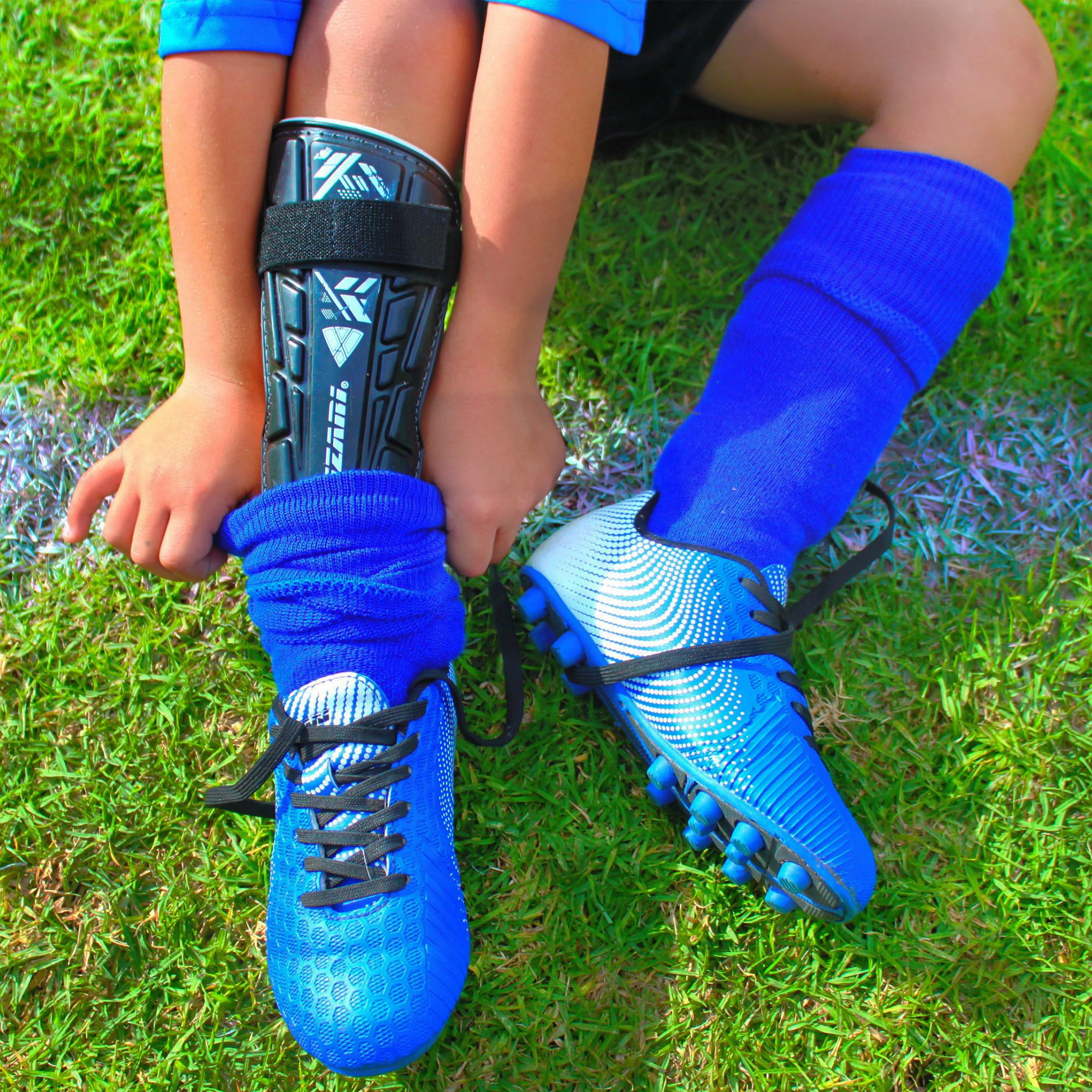 Snapklik.com : Malaga Soccer Shin Guard For Kids Youth Soccer Shin ...