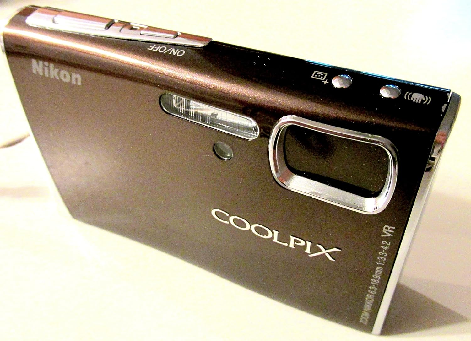 Amazon.com : Nikon Coolpix S50 Digital Camera - Brown : Electronics
