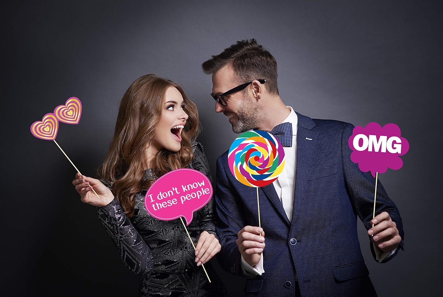 Buy 14th Birthday Photo Booth Party Props - 40 Pieces - Funny Kids ...