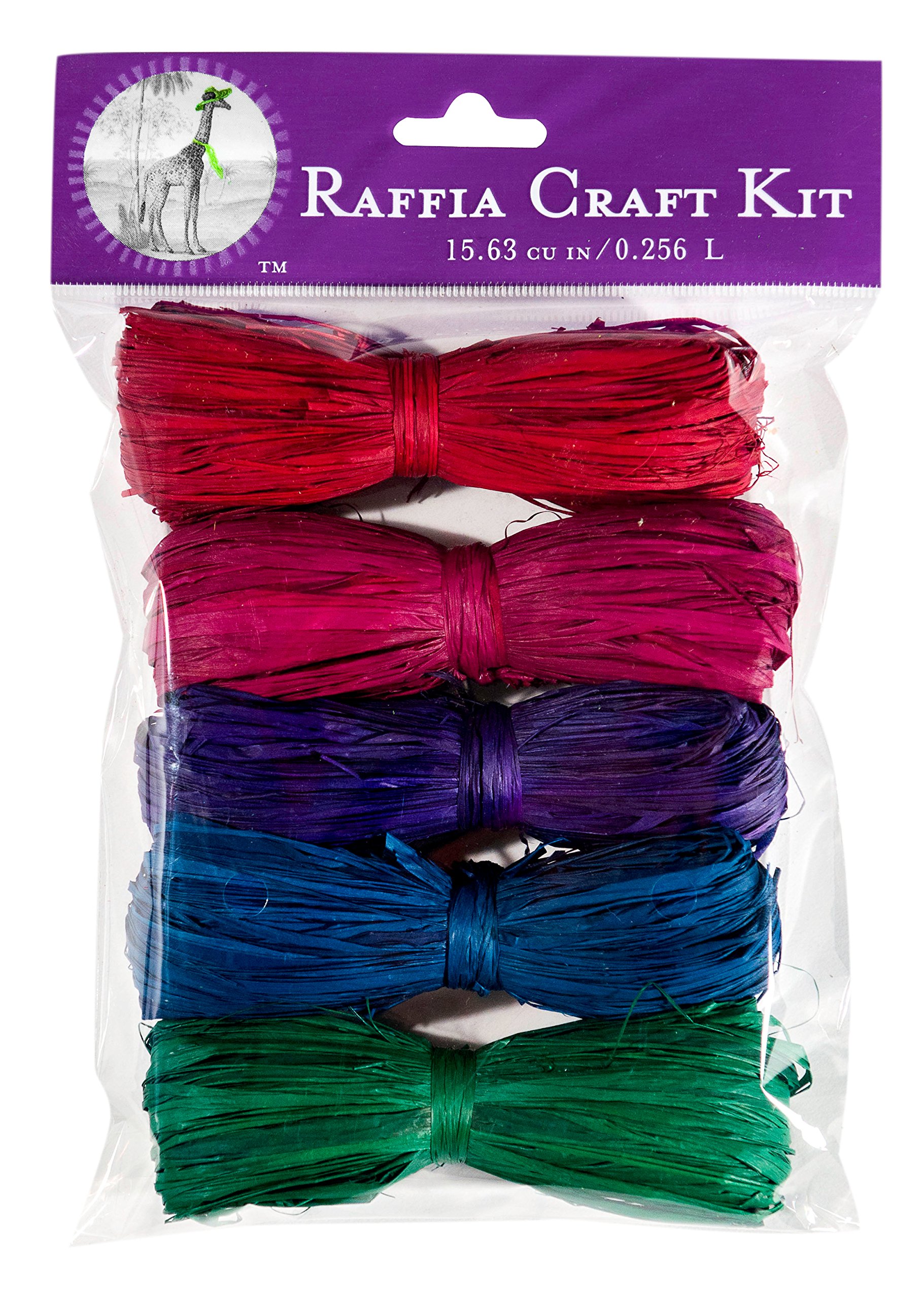 Amazon.com: SuperMoss (40509) Raffia Craft Kit - Christmas, Jewel ...