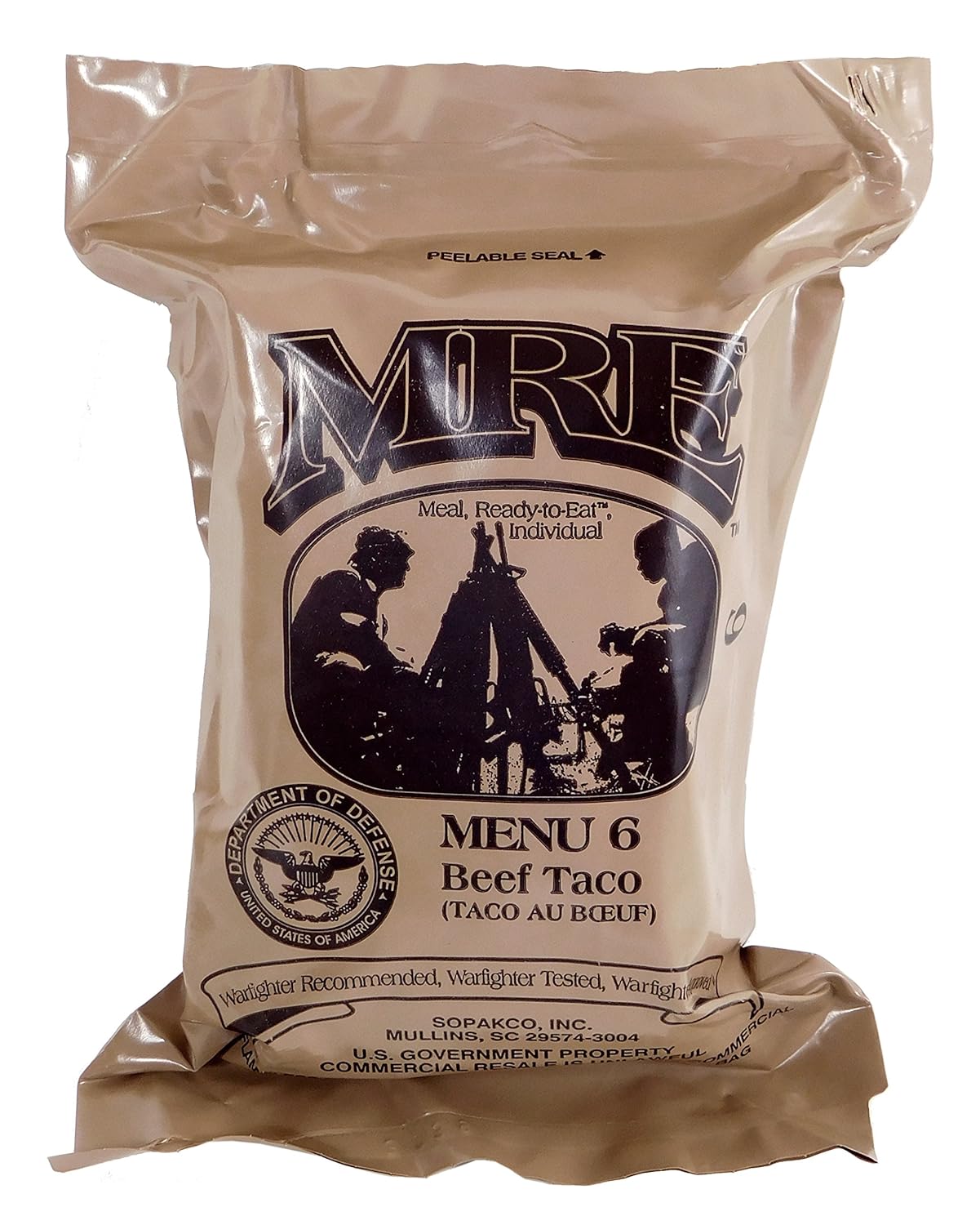 Amazon.com : Western Frontier MRE (Meals Ready-to-Eat) Select Your Meal ...