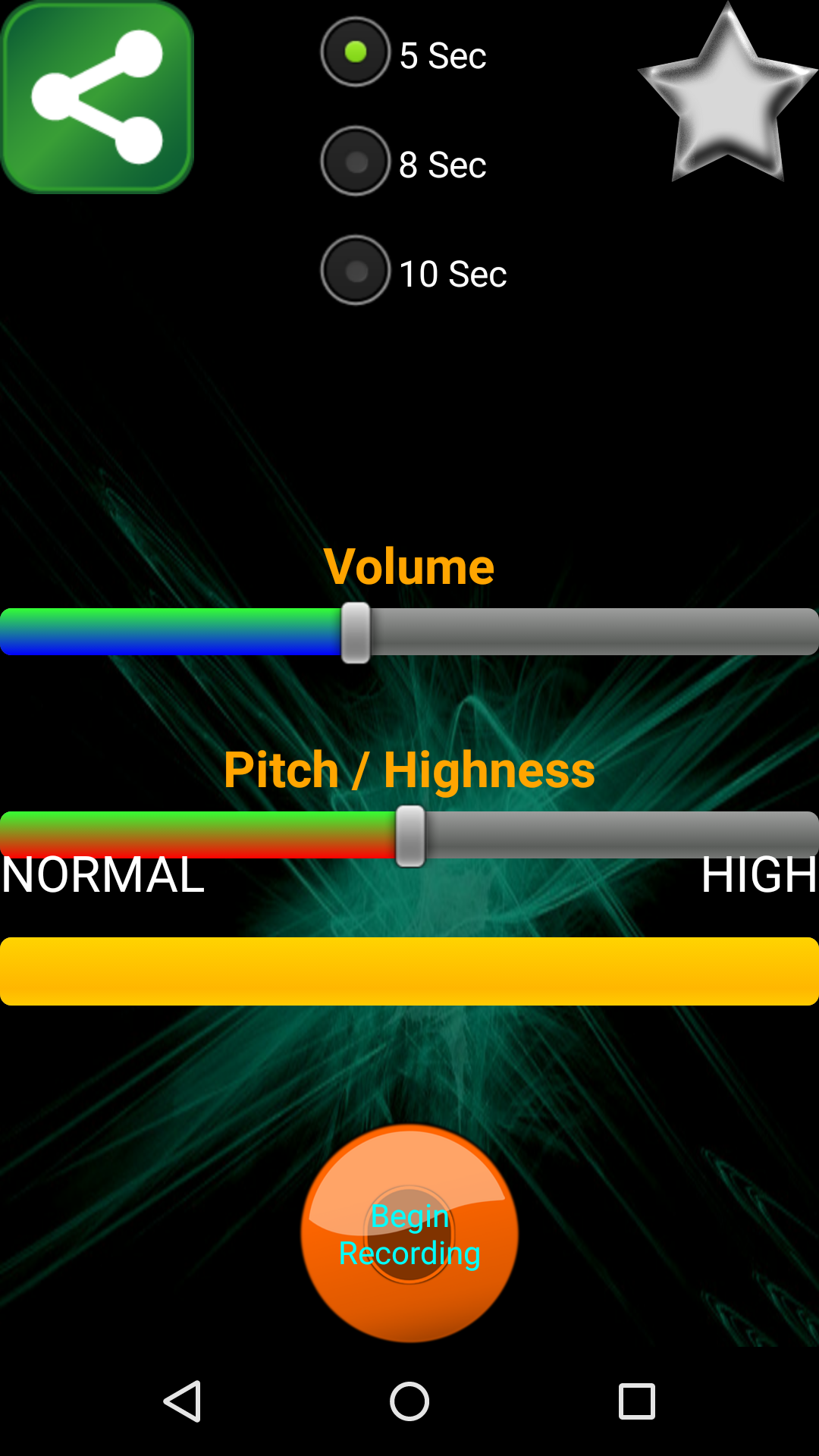 Aplicación High Pitch Voice Changer en Amazon Appstore