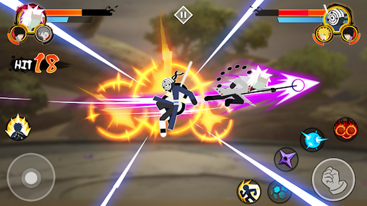 Stick Ninja Fight