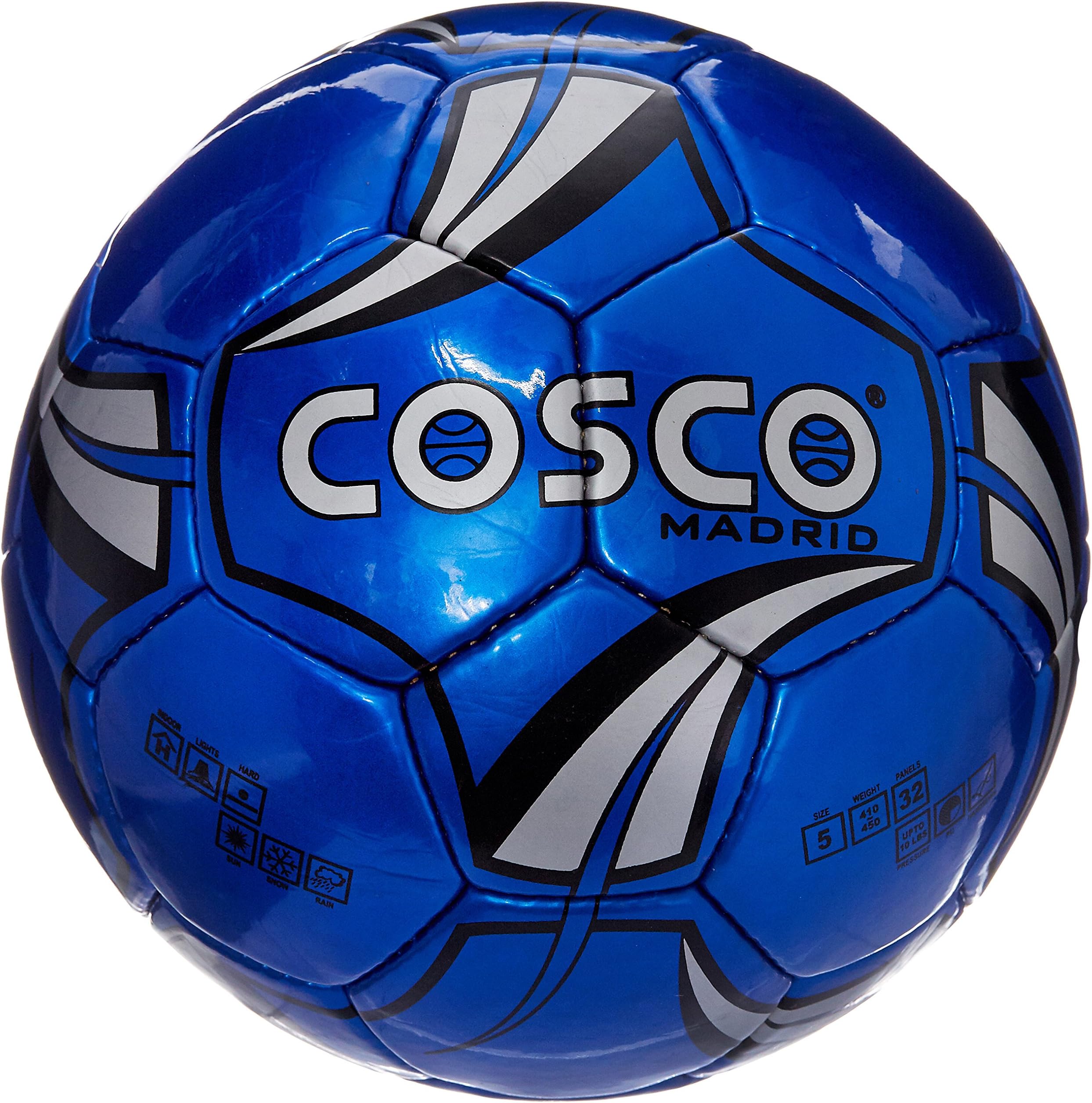 Buy Cosco 14004 Synthetic Football, Size 5 (Multicolour, Soccer) Online ...