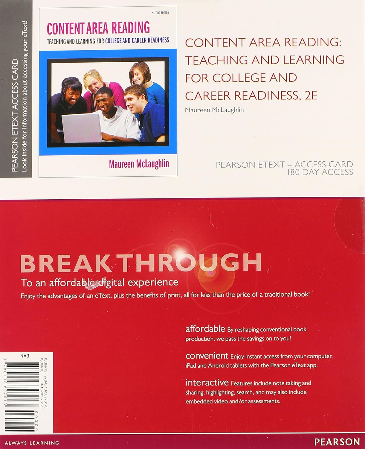 Amazon.com: Content Area Reading: Teaching and Learning for College and ...
