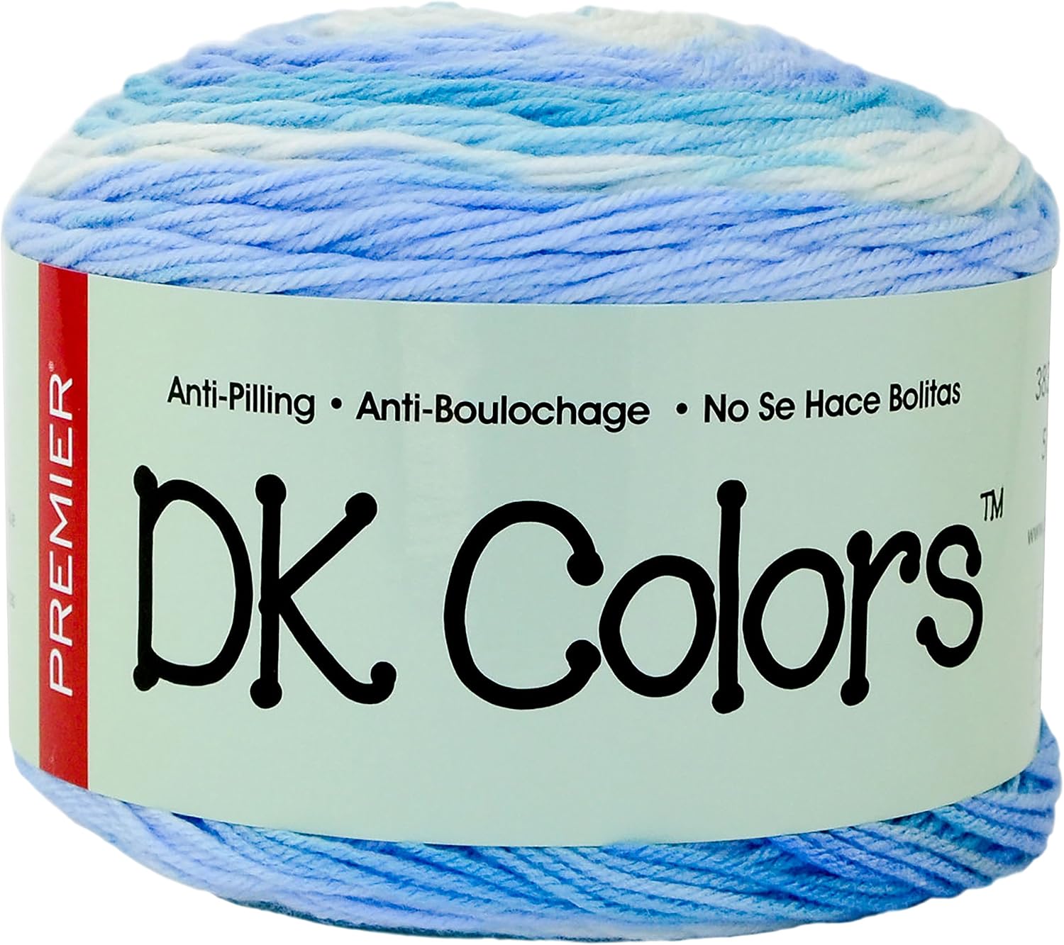 Amazon.com: Premier Yarns Splash Dk Colors Yarn, Blue
