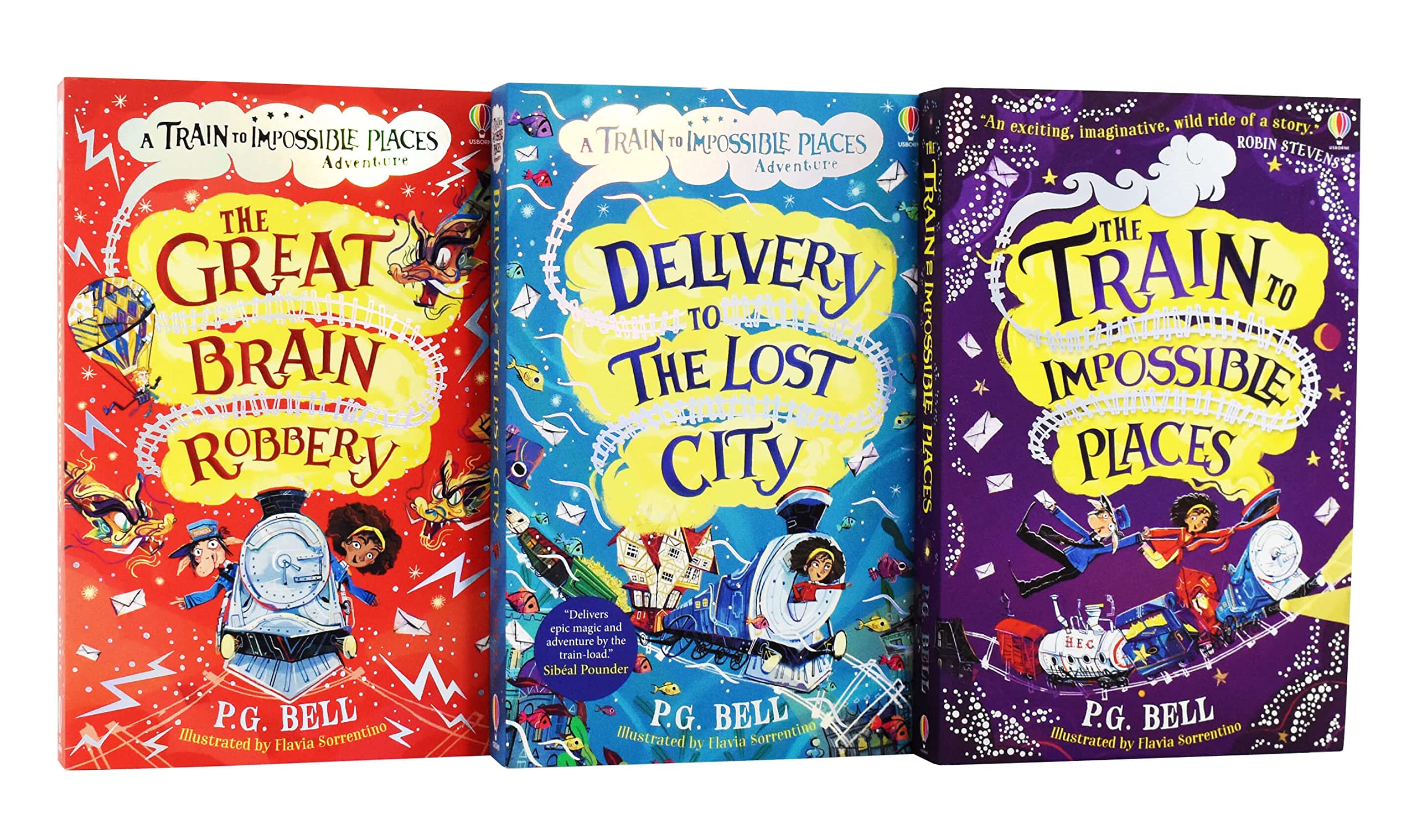 The Train to Impossible Places Adventure 3 Book Set Collection: Amazon ...