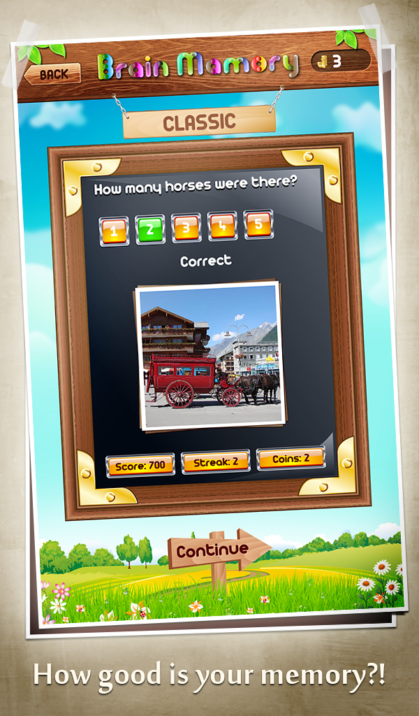 Brain Memory Quiz - App on Amazon Appstore