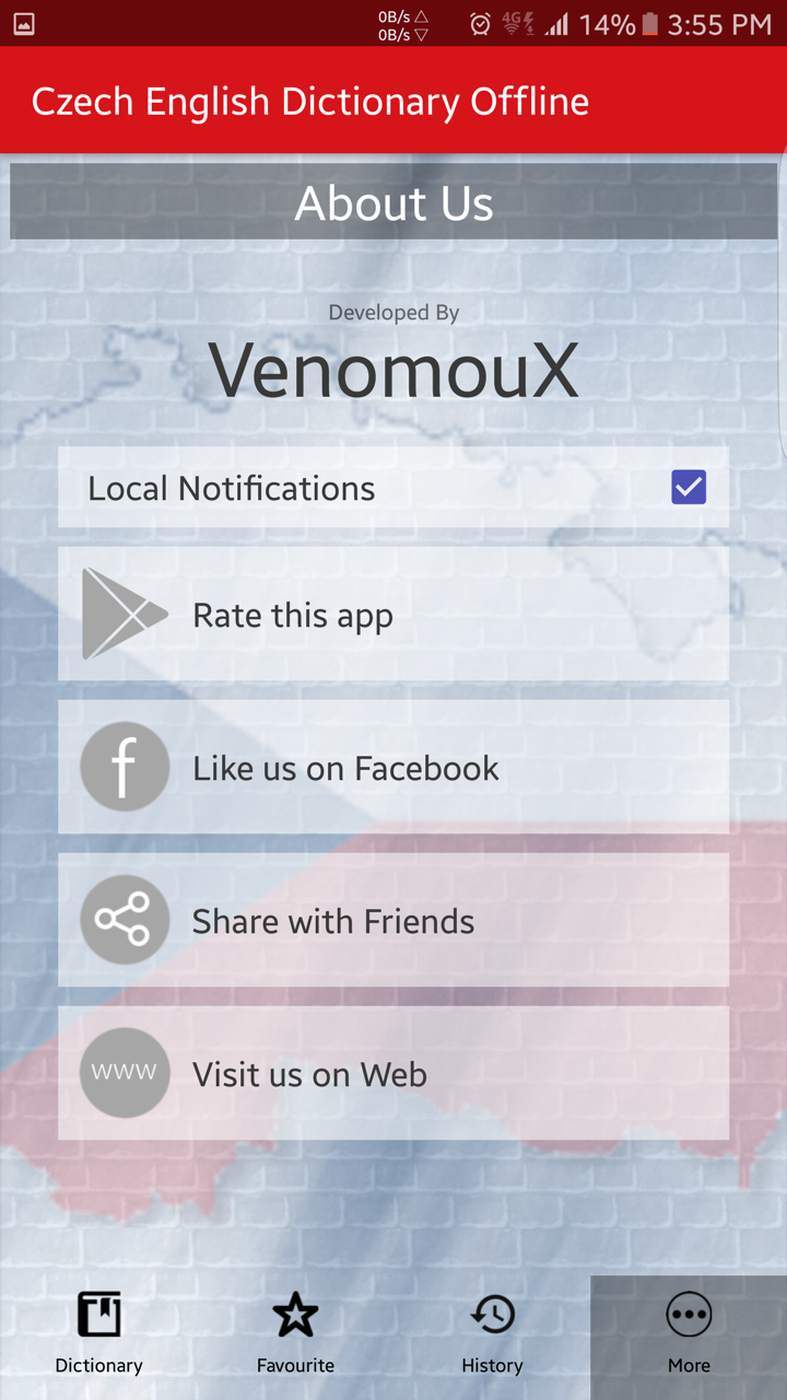 Czech English Dictionary Offline - App on Amazon Appstore