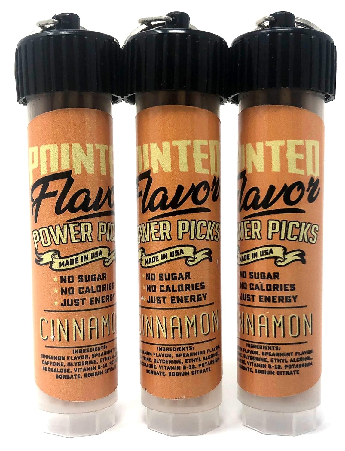 Pointed Flavor - Cinnamon Power Picks - Intensely Flavored, Caffeine ...