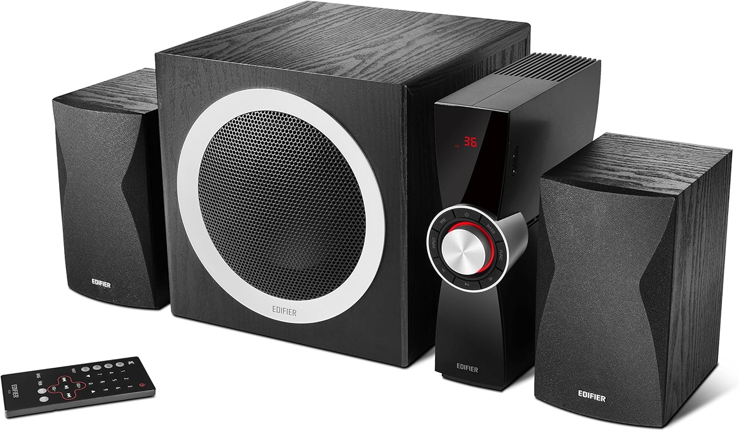 Edifier C3 x - Sistema di altoparlanti 2.1 - Per PC 65W : Amazon.it ...