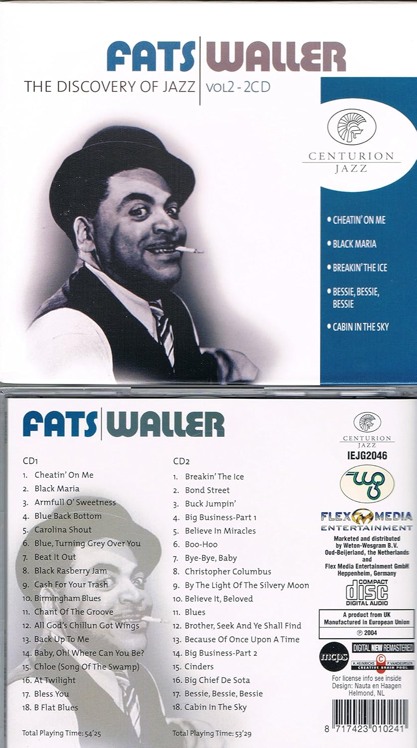 Waller,Fats - Vol. 2-Fats Waller - Amazon.com Music
