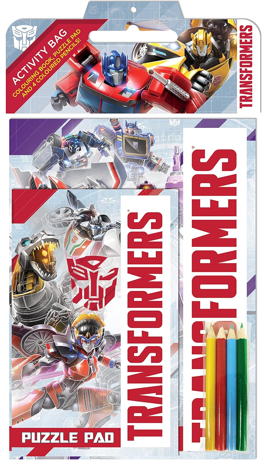 Transformers: Activity Bag (Hasbro) : Amazon.com.au: Books