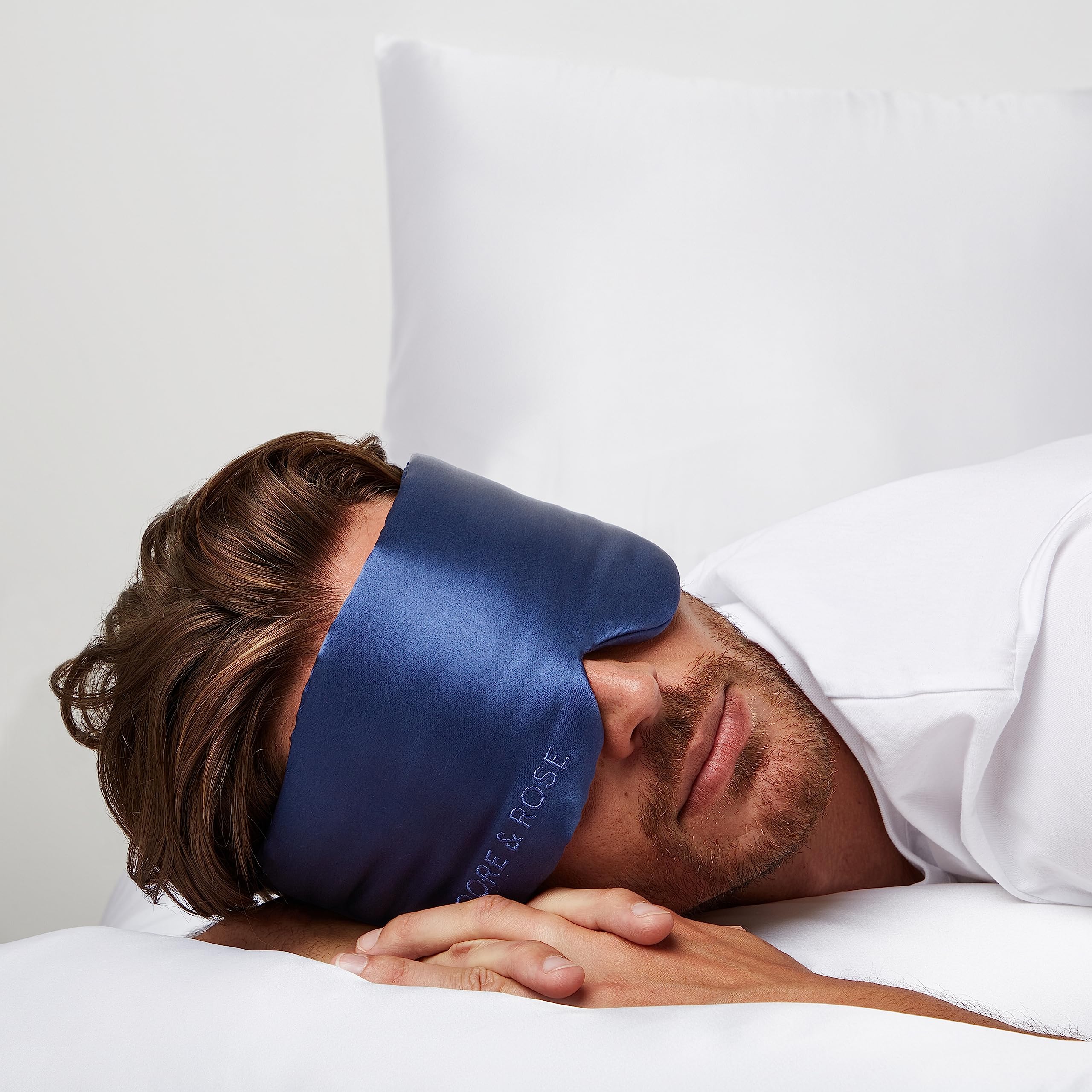 Silk Sleeping Mask Grey Gray Luxury And Comfort Dore And, 48% OFF