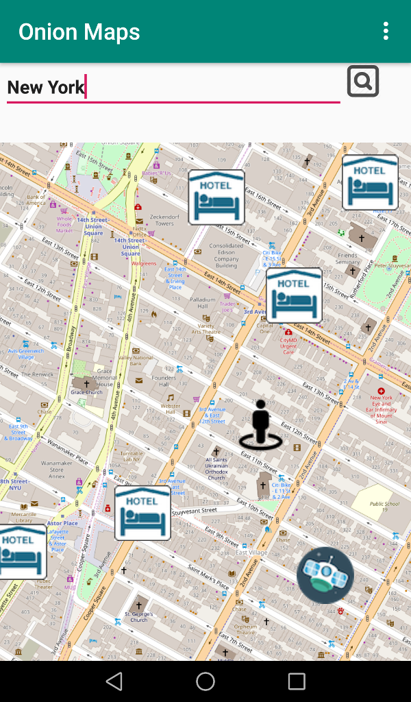 Onion Maps - Hotel, Restaurants & all for Travel - App on Amazon Appstore