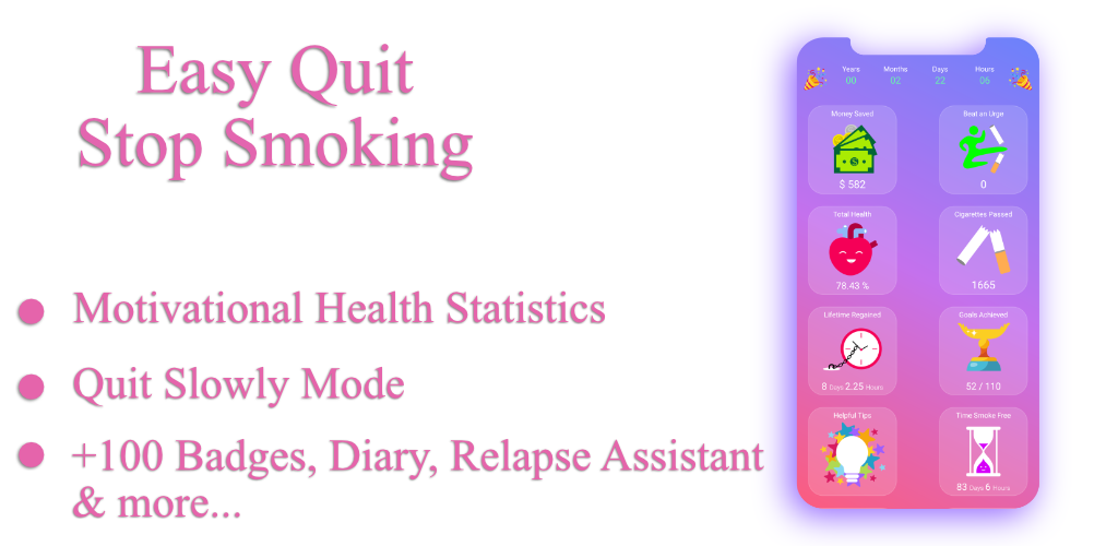 Stop Smoking - EasyQuit free - App on Amazon Appstore