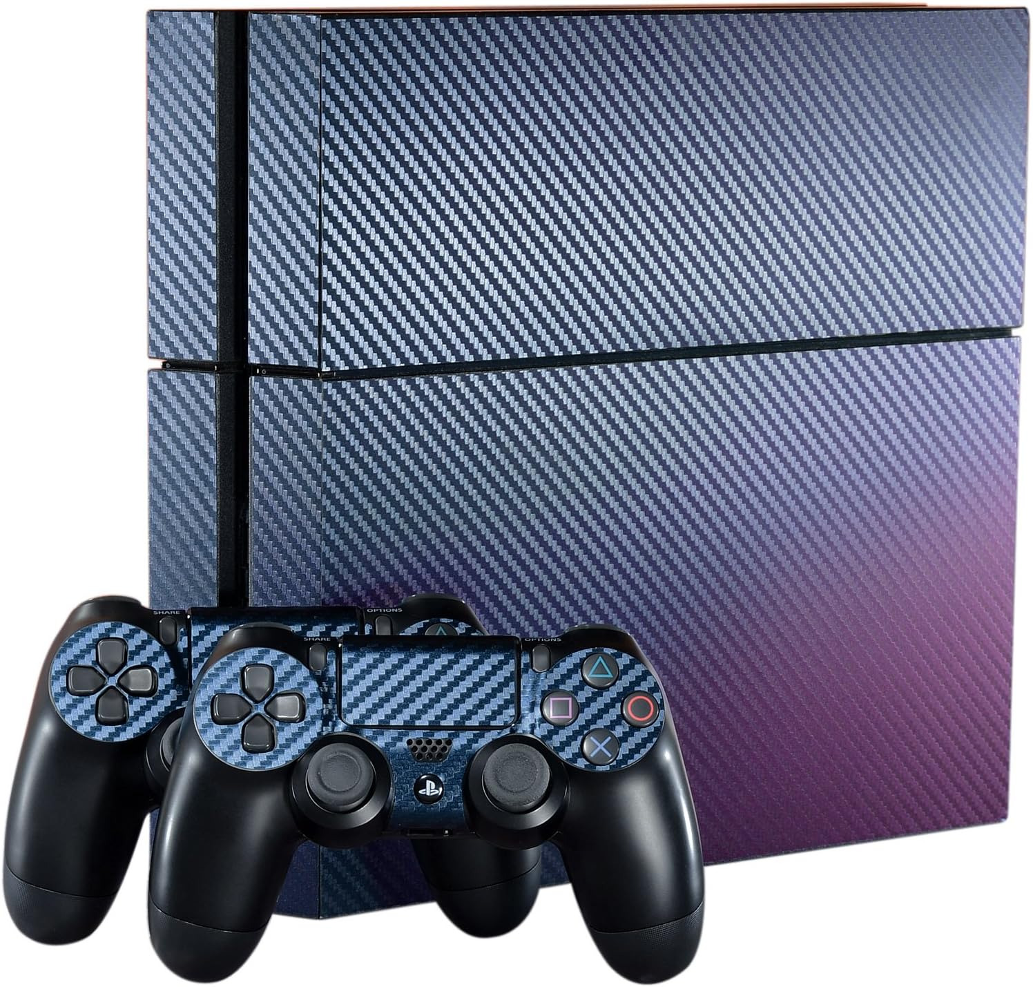 Amazon.com: eXtremeRate Purple and Blue Chameleon Full Faceplates Skin ...