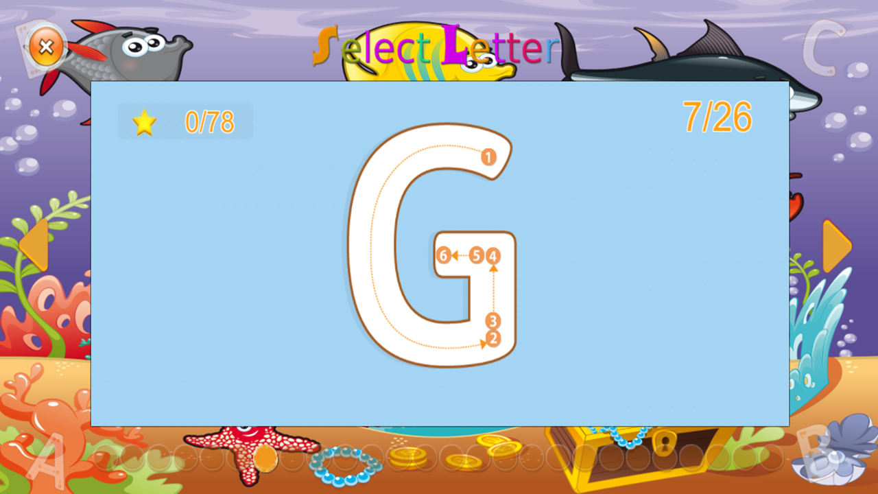 Write English Alphabet Letter - free educational game for children ...
