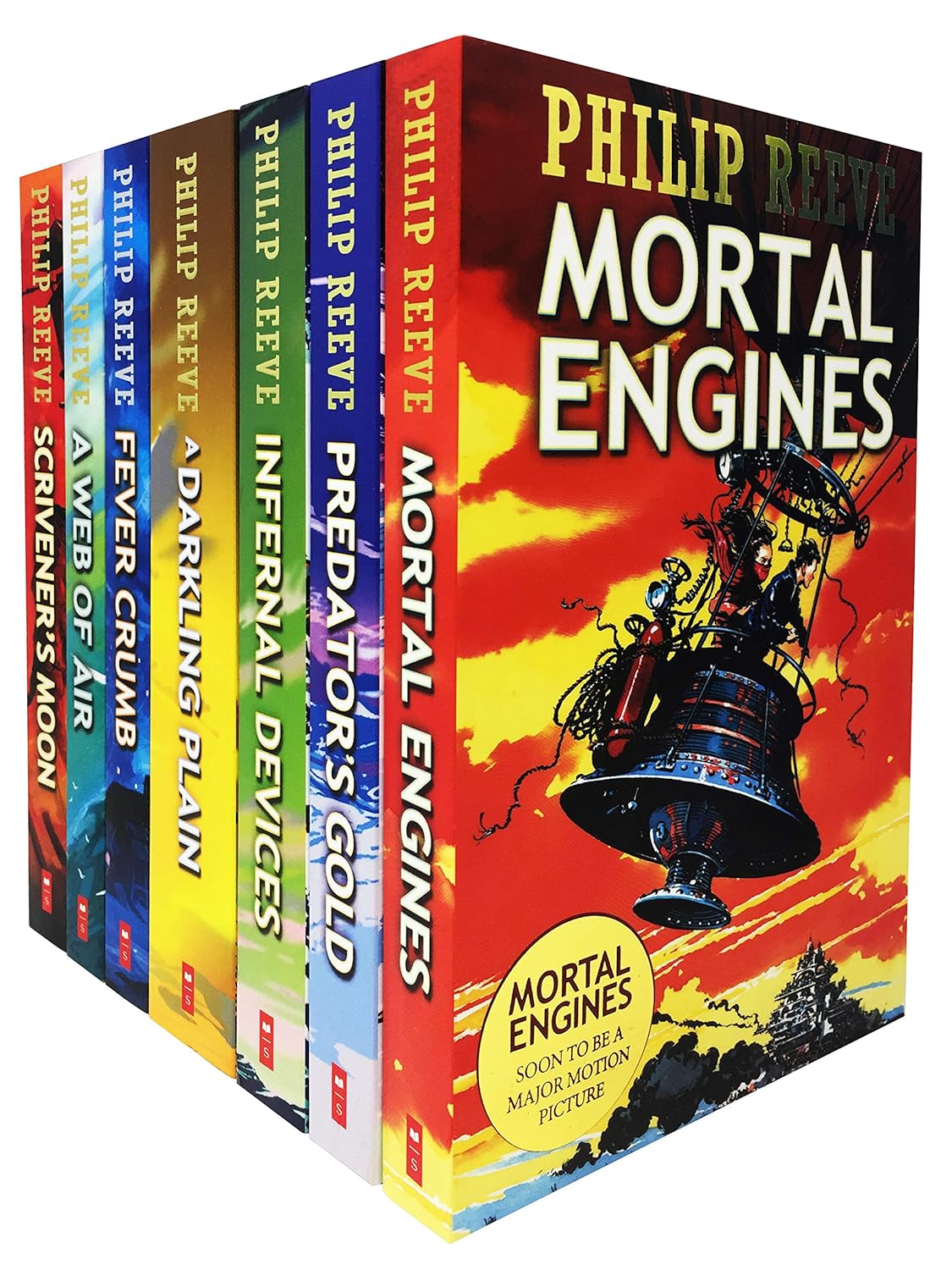 Mortal Engines Collection Philip Reeve 7 Books Set : Philip Reeve ...