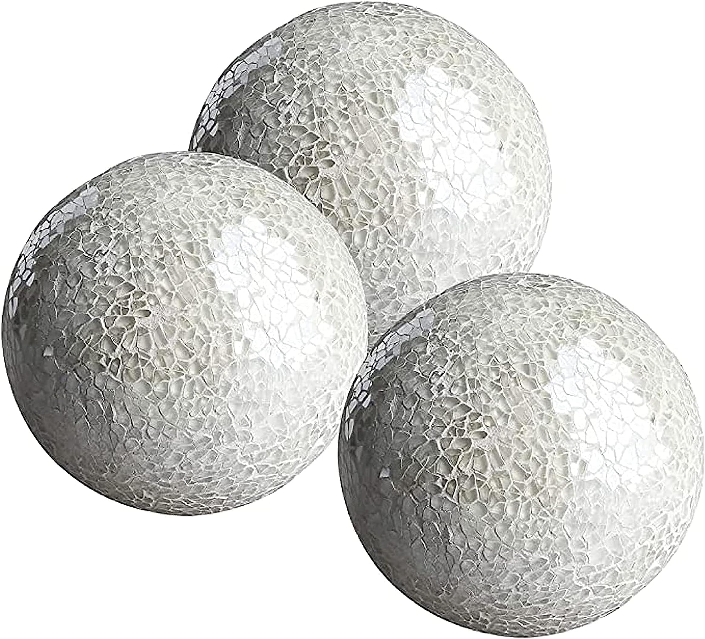 Amazon.com: Sagebrook Home Set of 3 Decorative Orbs - Contemporary ...