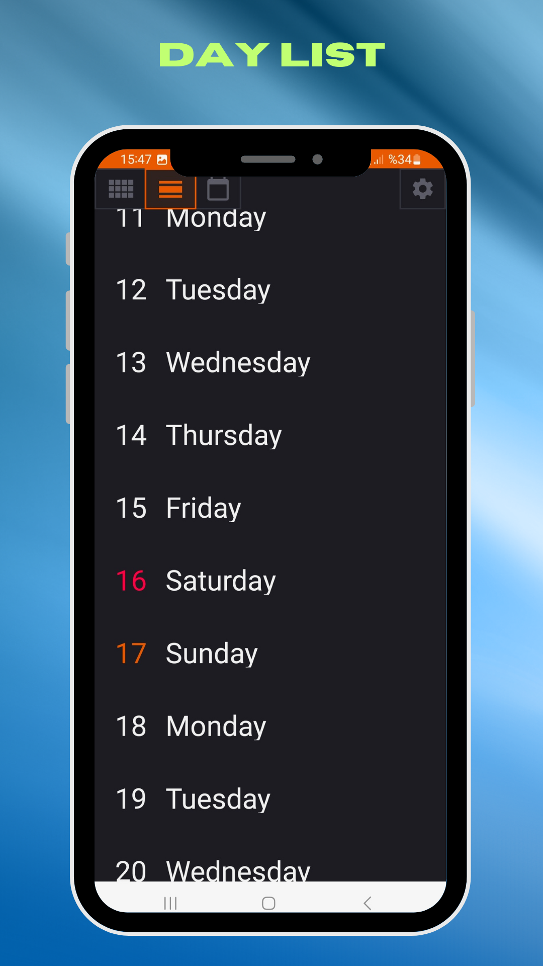 Calendar for Fire Tablet - App on Amazon Appstore