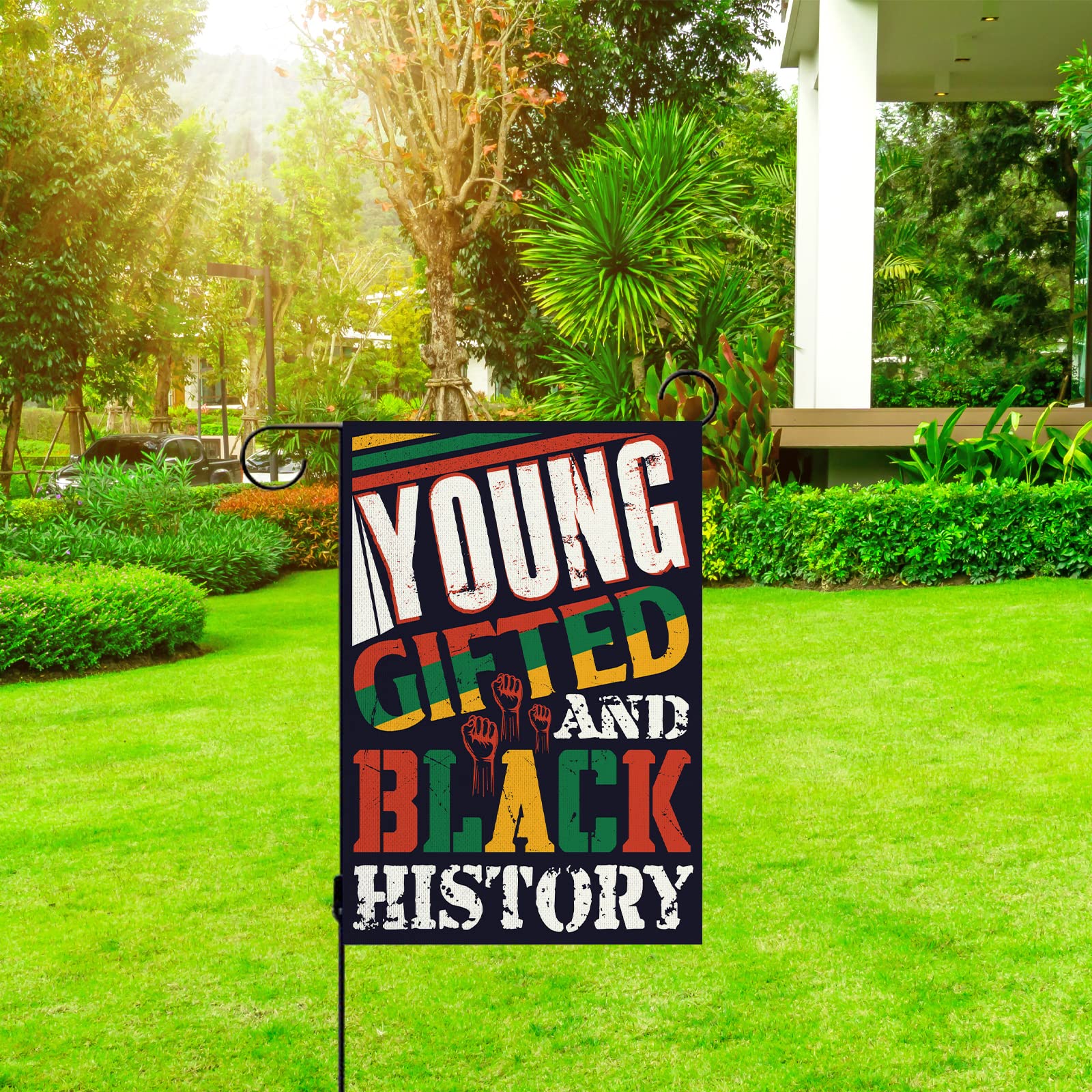 Snapklik.com : Black History Month Garden Flag 12.5x18 Black History ...