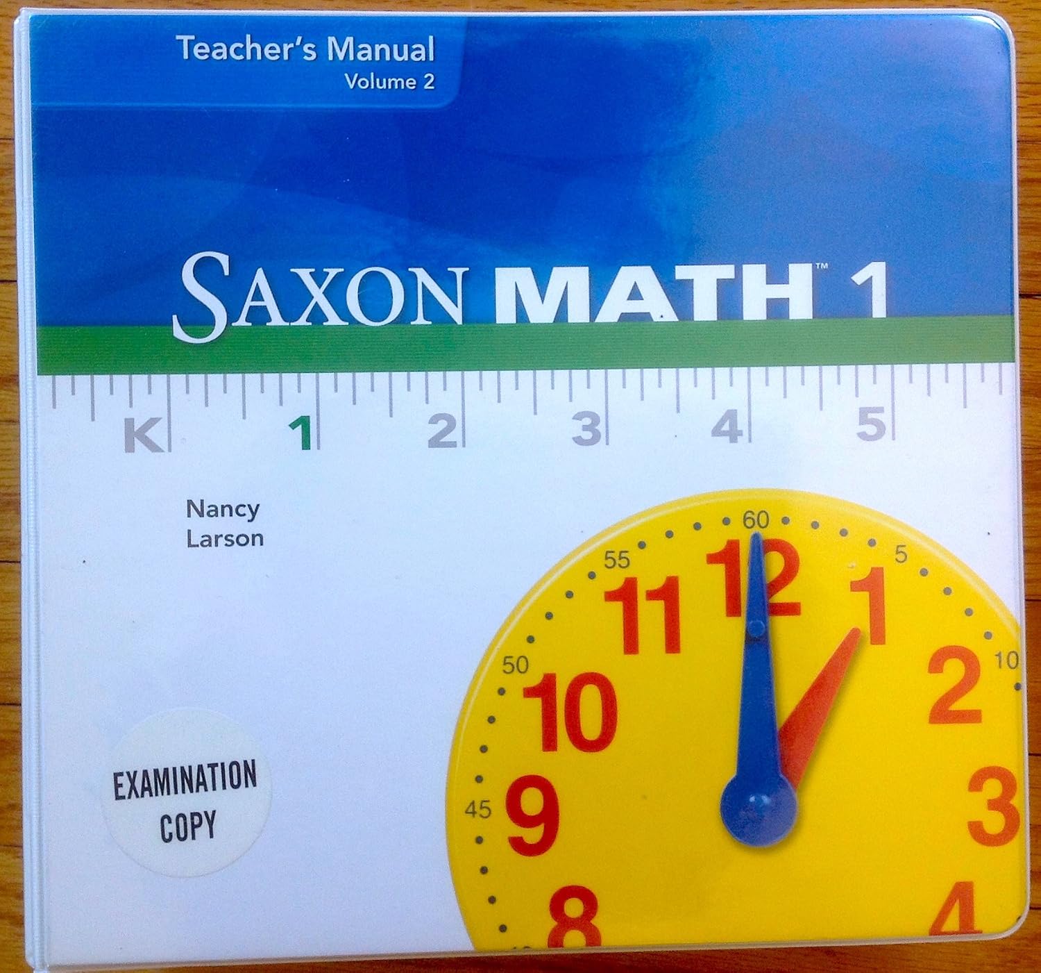 Amazon.com: Saxon Math 1 Teacher's Manual, Vol. 2: 9781600328565 ...
