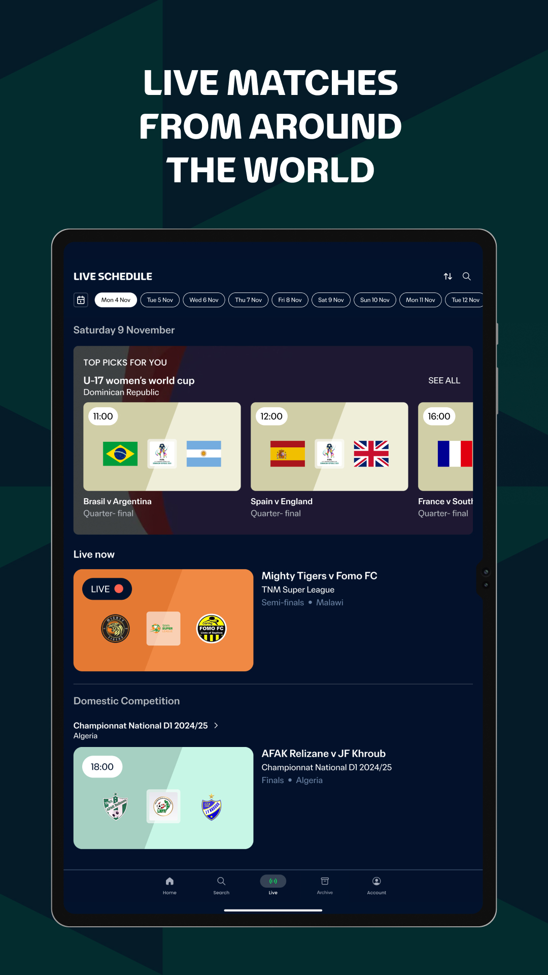 FIFA+ | Football streaming app - App on Amazon Appstore