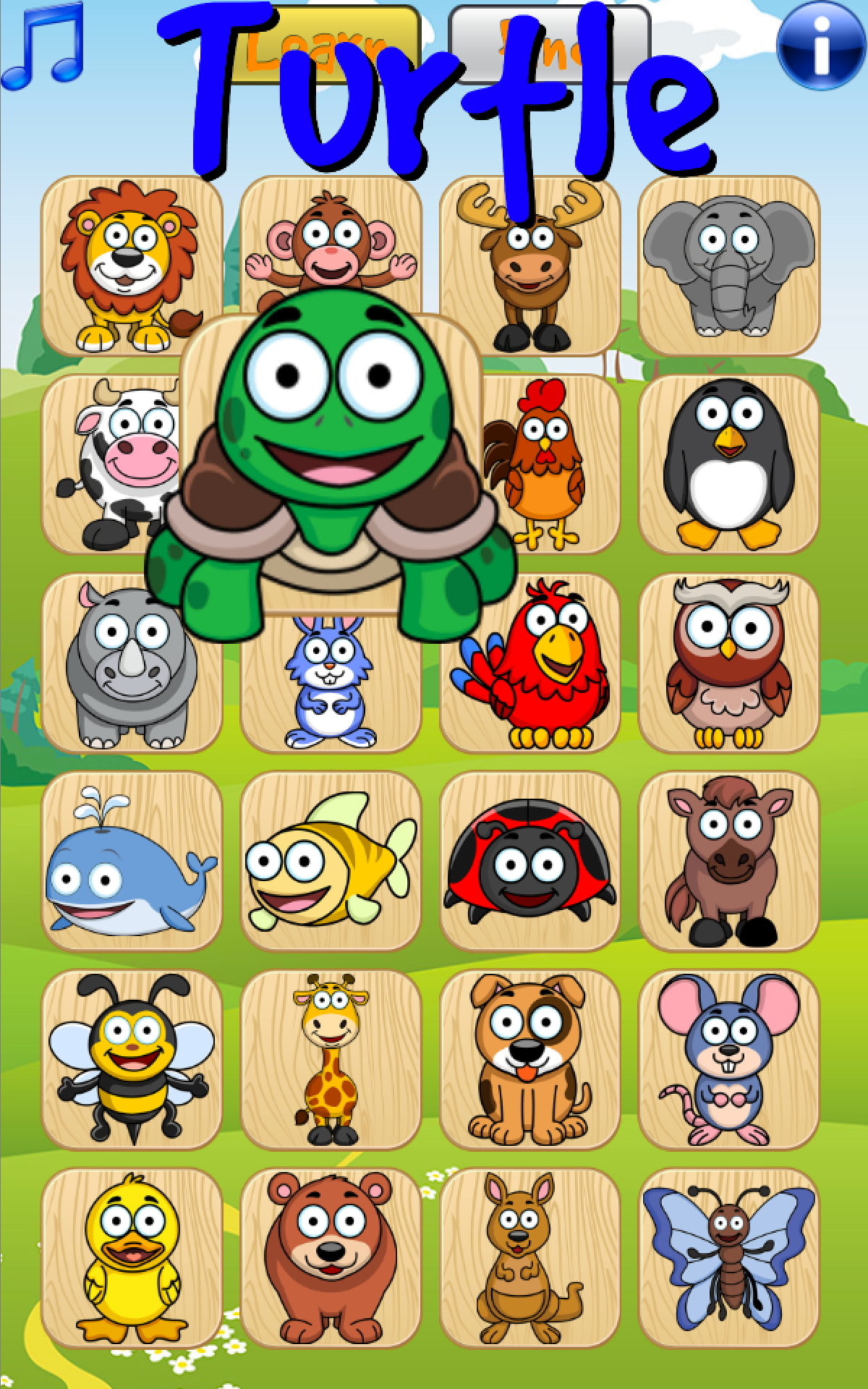 Toddler Animal Learn - App on the Amazon Appstore