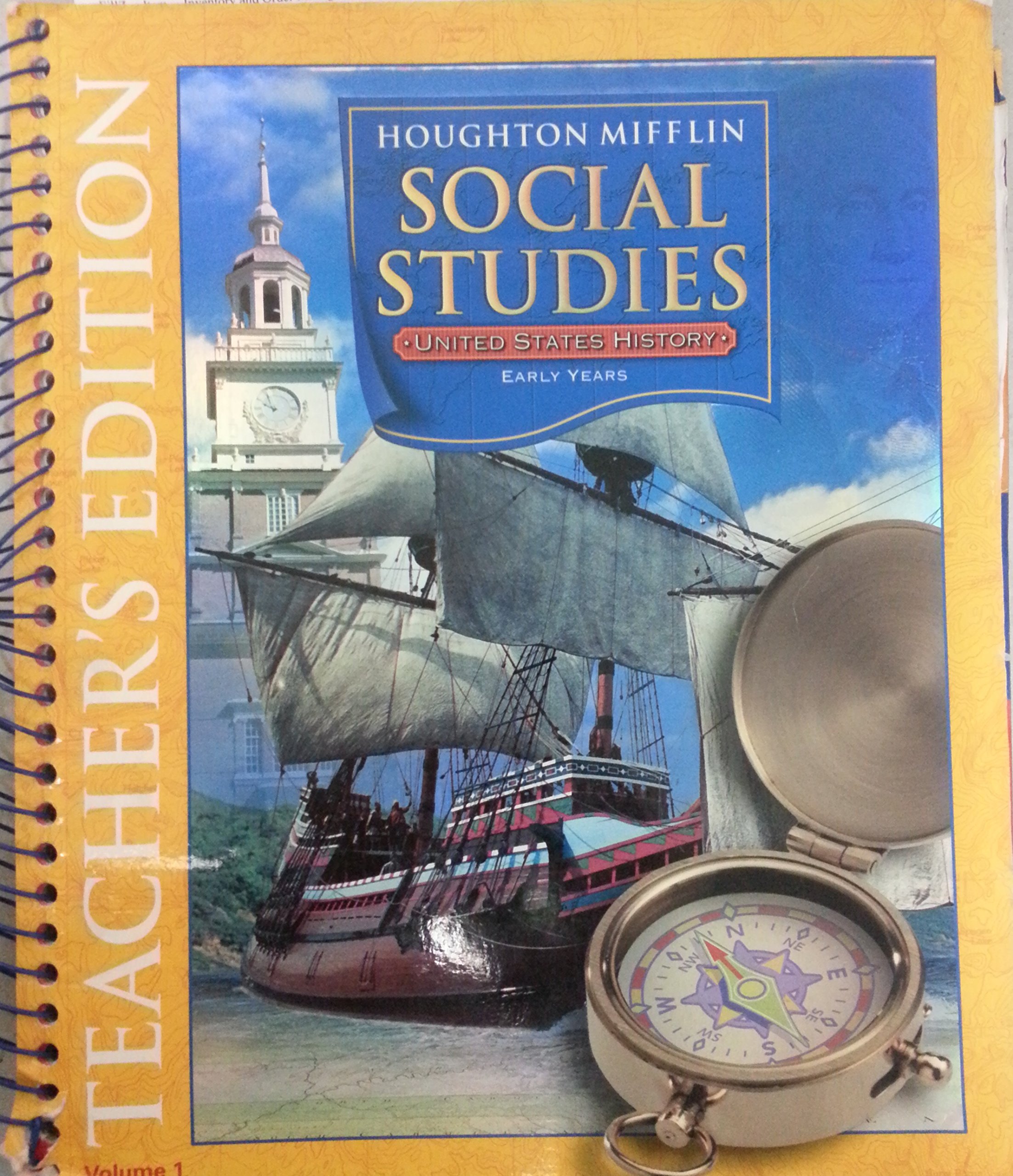 Amazon.com: Houghton Mifflin Social Studies: United States History ...