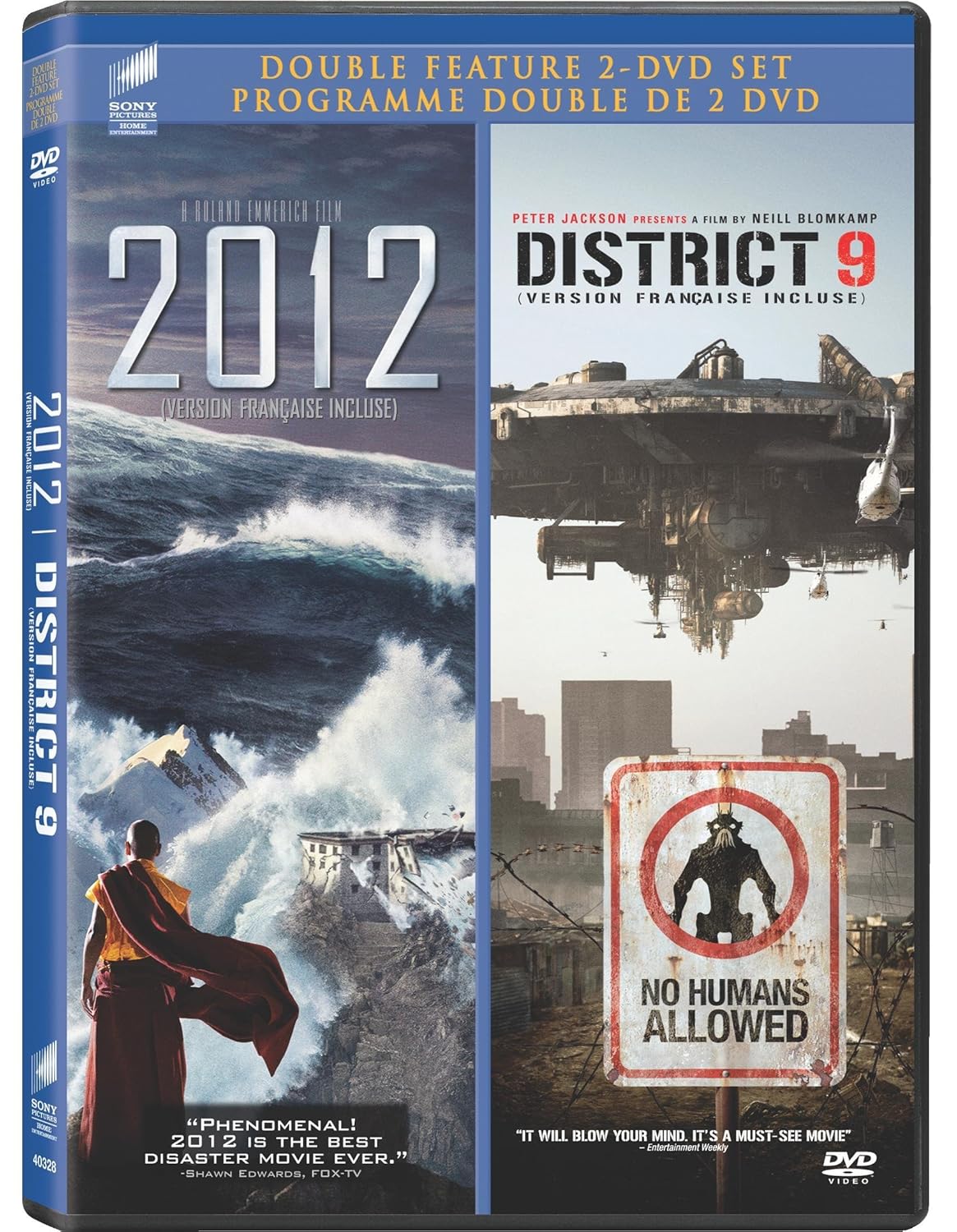 2012 / District 9 (Double Feature 2 DVD Set): Amazon.it: Film e TV