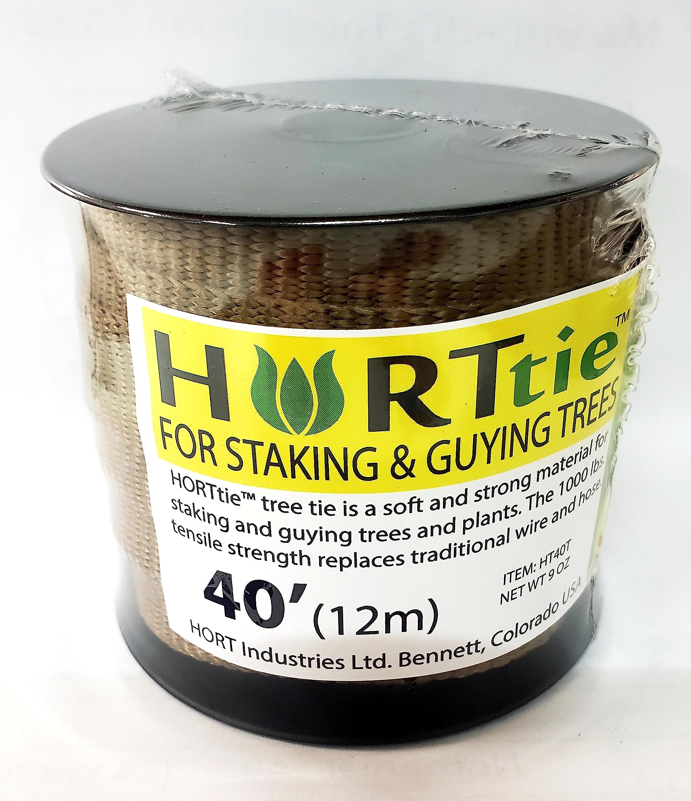 Amazon.com : TAN - HORTtie Tree Tie Staking & Guying Material, 40 feet ...