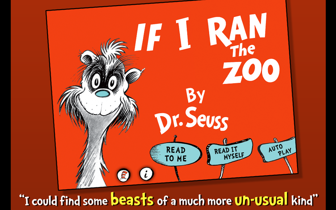If I Ran the Zoo - Dr. Seuss - App on Amazon Appstore