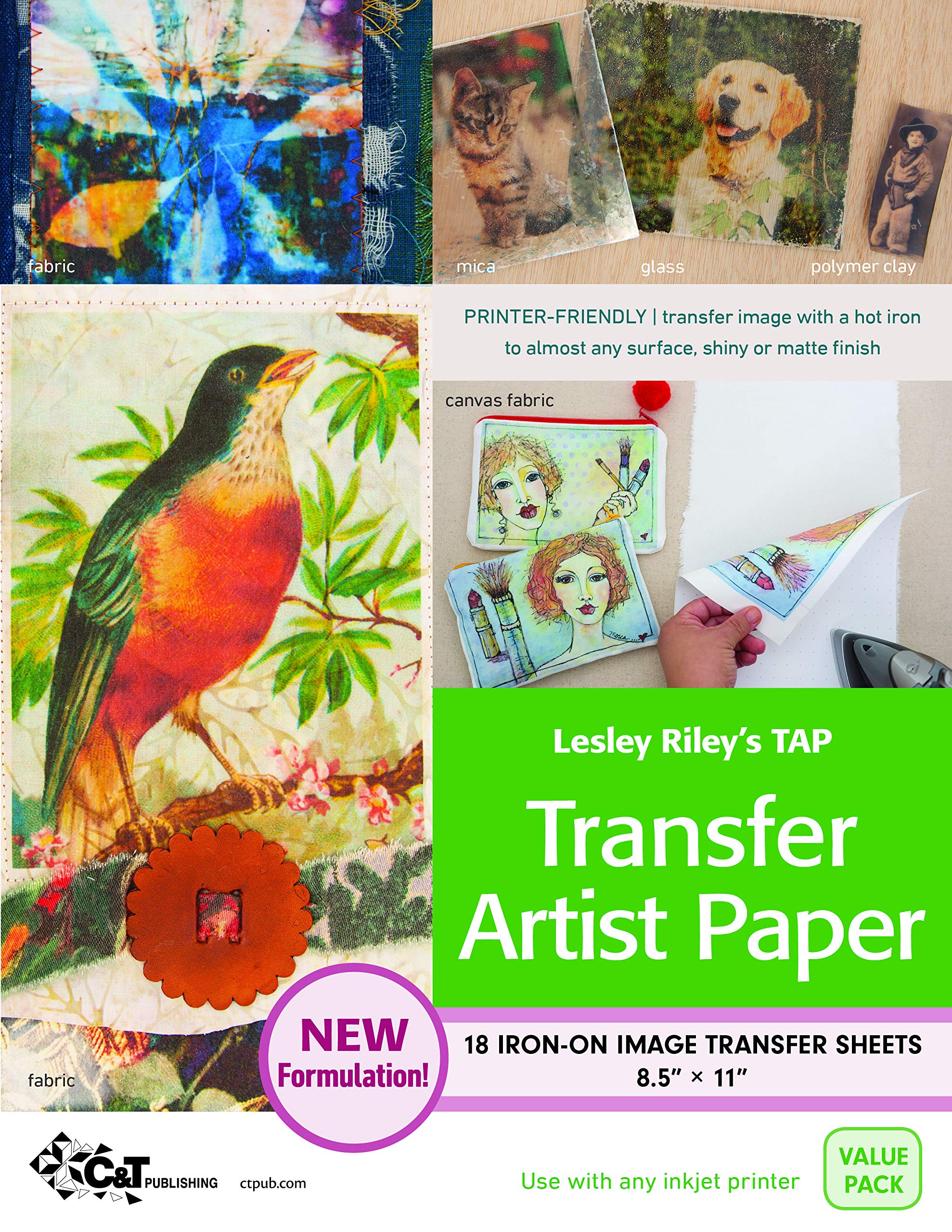 Snapklik.com : C And T Publishing Transfer Artist Paper
