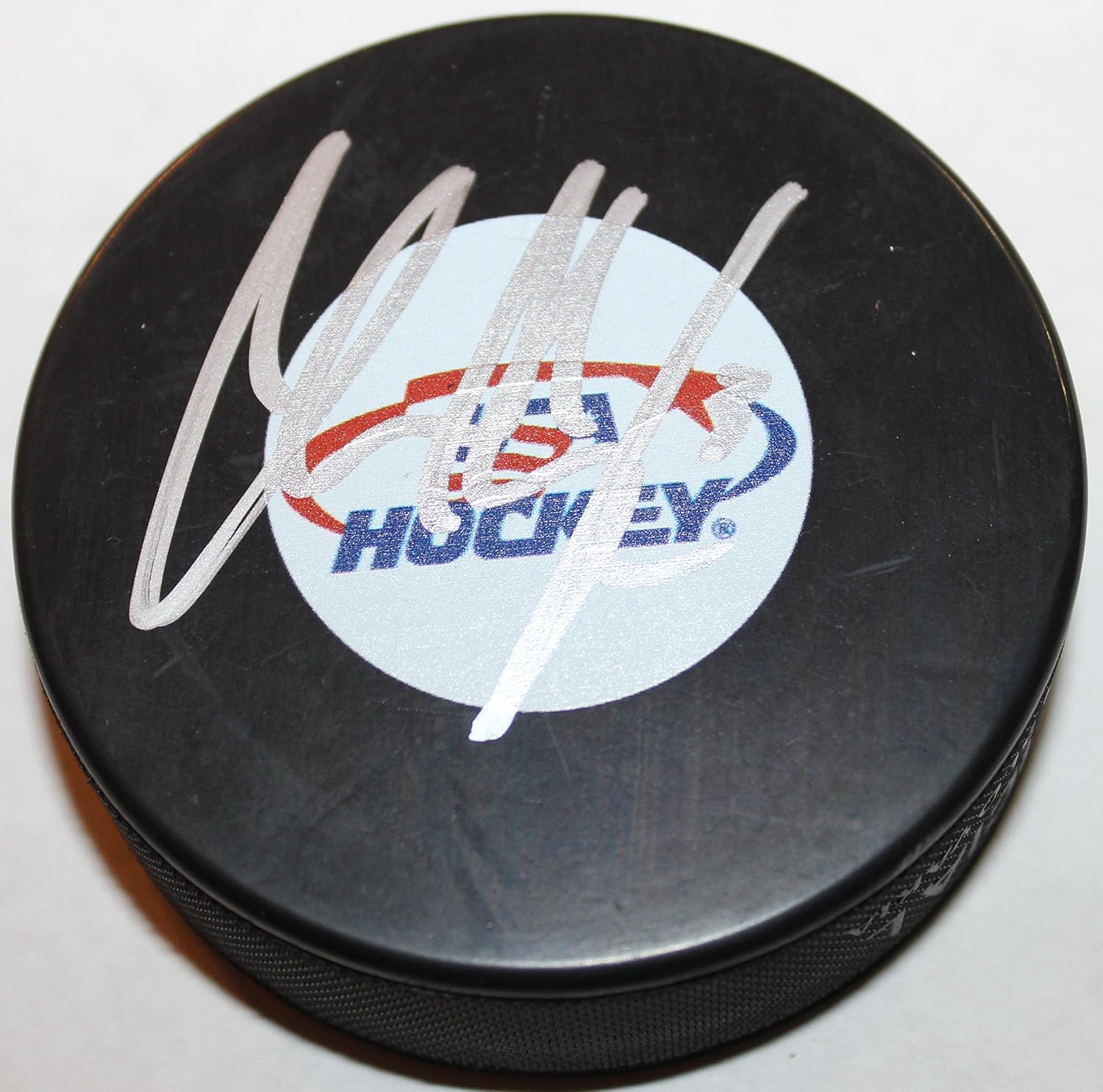 Charlie Coyle Signed National Team USA Hockey Logo Puck COA at Amazon's ...