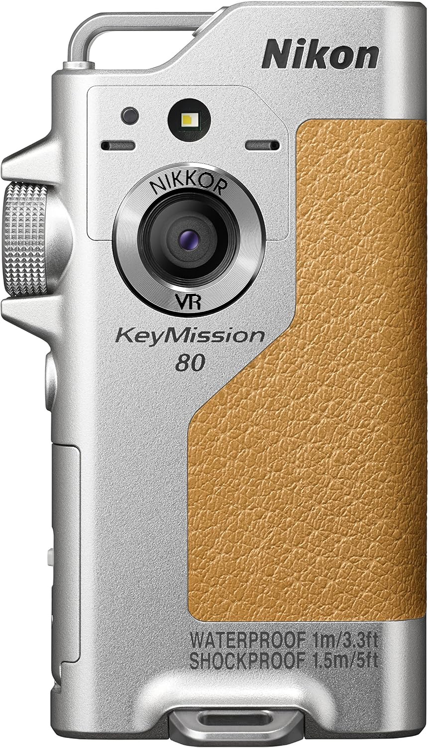 Amazon | Nikon 防水ウェアラブルカメラ KeyMission 80 SL シルバー | ウェアラブルカメラ・アクションカム 通販