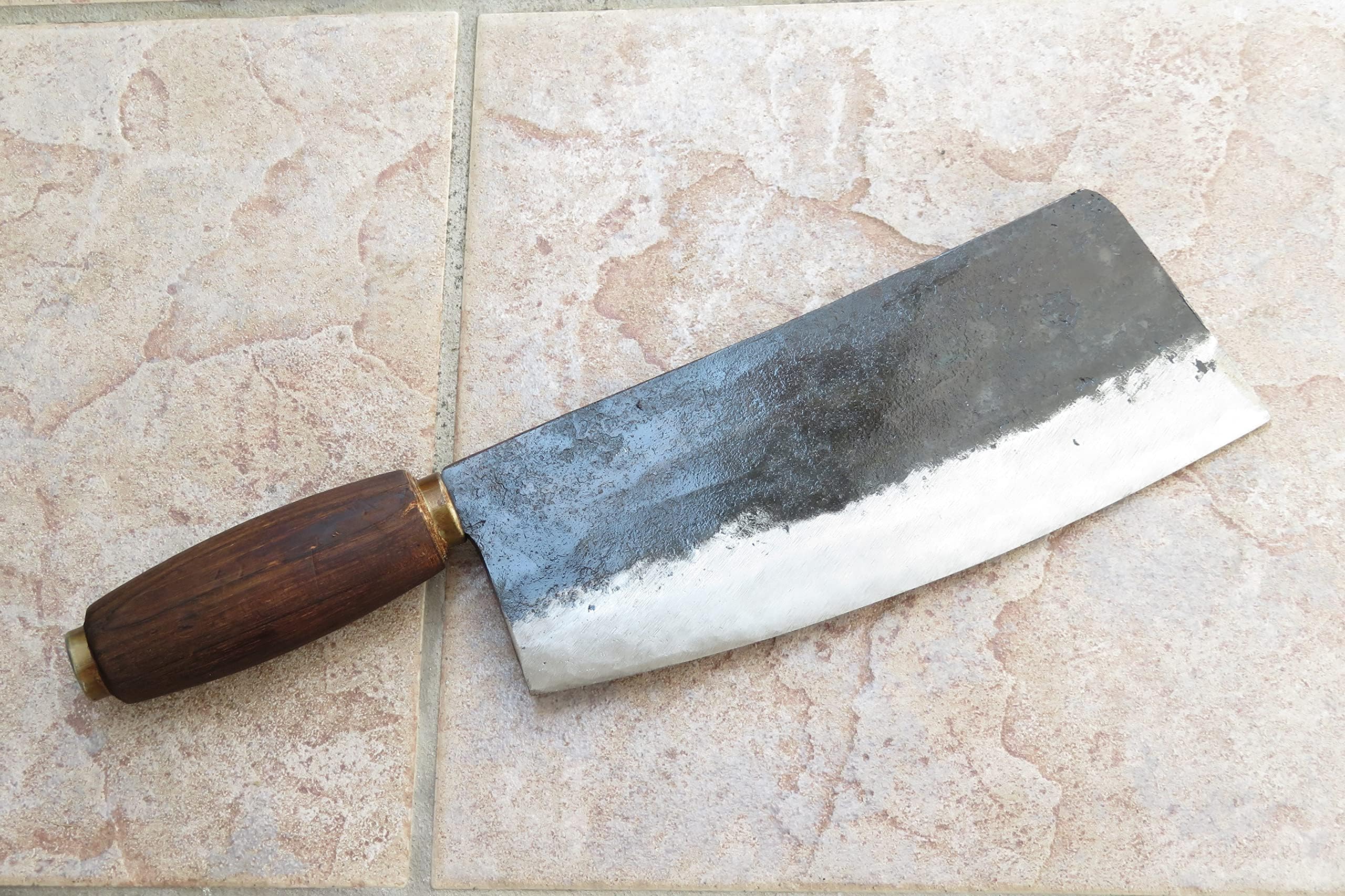 Amazon.com: Crude - Premium Chinese Cleaver Vegetable Chef Knife, 8 ...