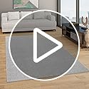 Paco Home Living Room Rug Plain Simple And Modern Short-Pile, Various ...