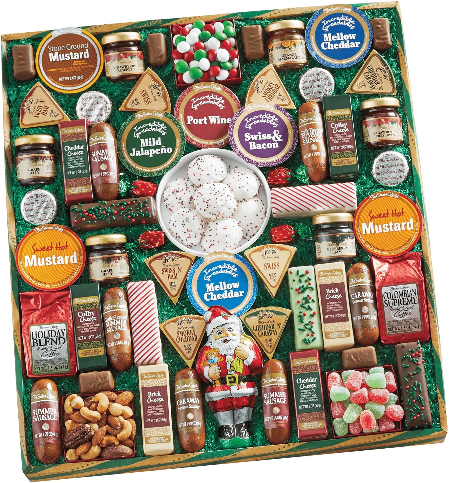 Amazon.com : The Swiss Colony 57 Favorite Flavors Gift Box - Sweet and ...