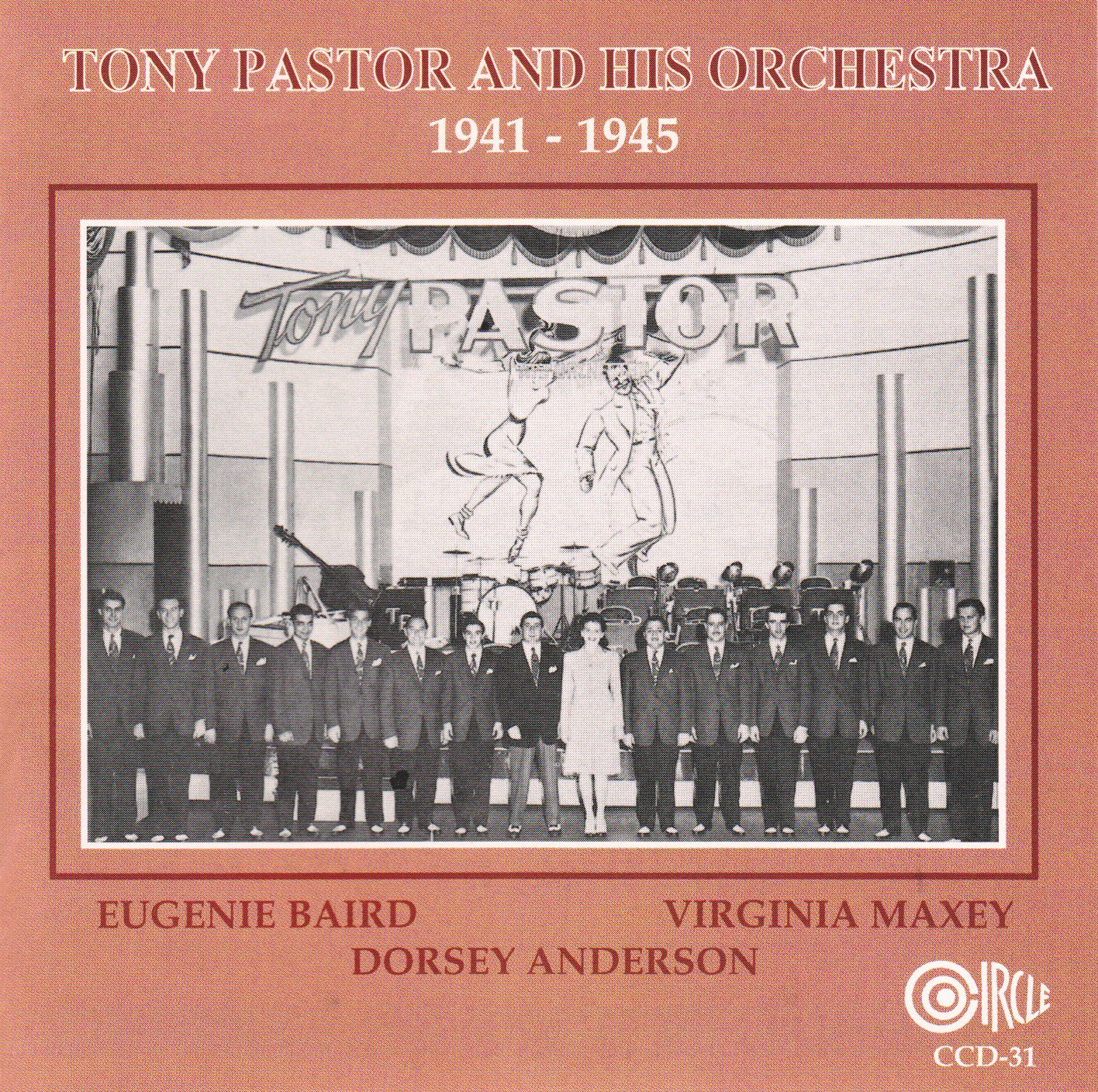 Tony Pastor & His Orchestra, Tony Pastor - 1941-1945 - Amazon.com Music