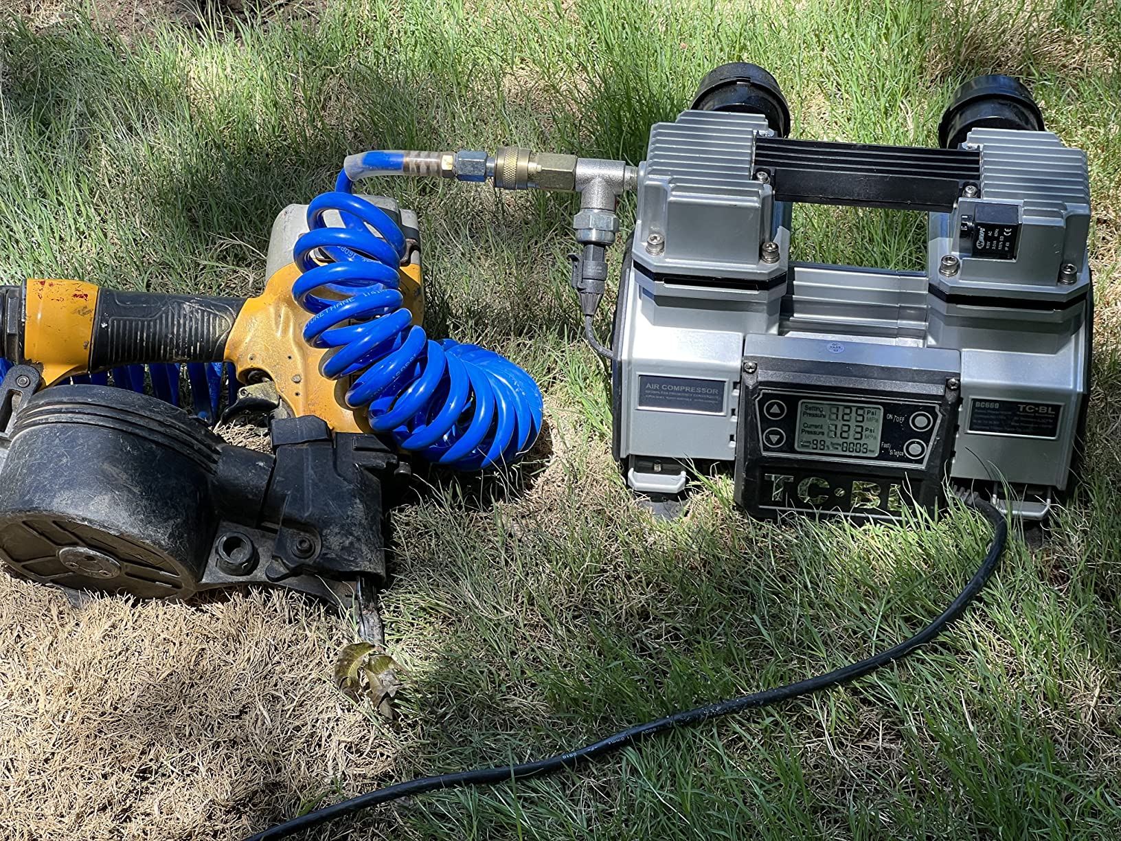 $40/mo - Finance TC·BL Oil free Air Compressor 1.3HP Ultra Quiet Air ...