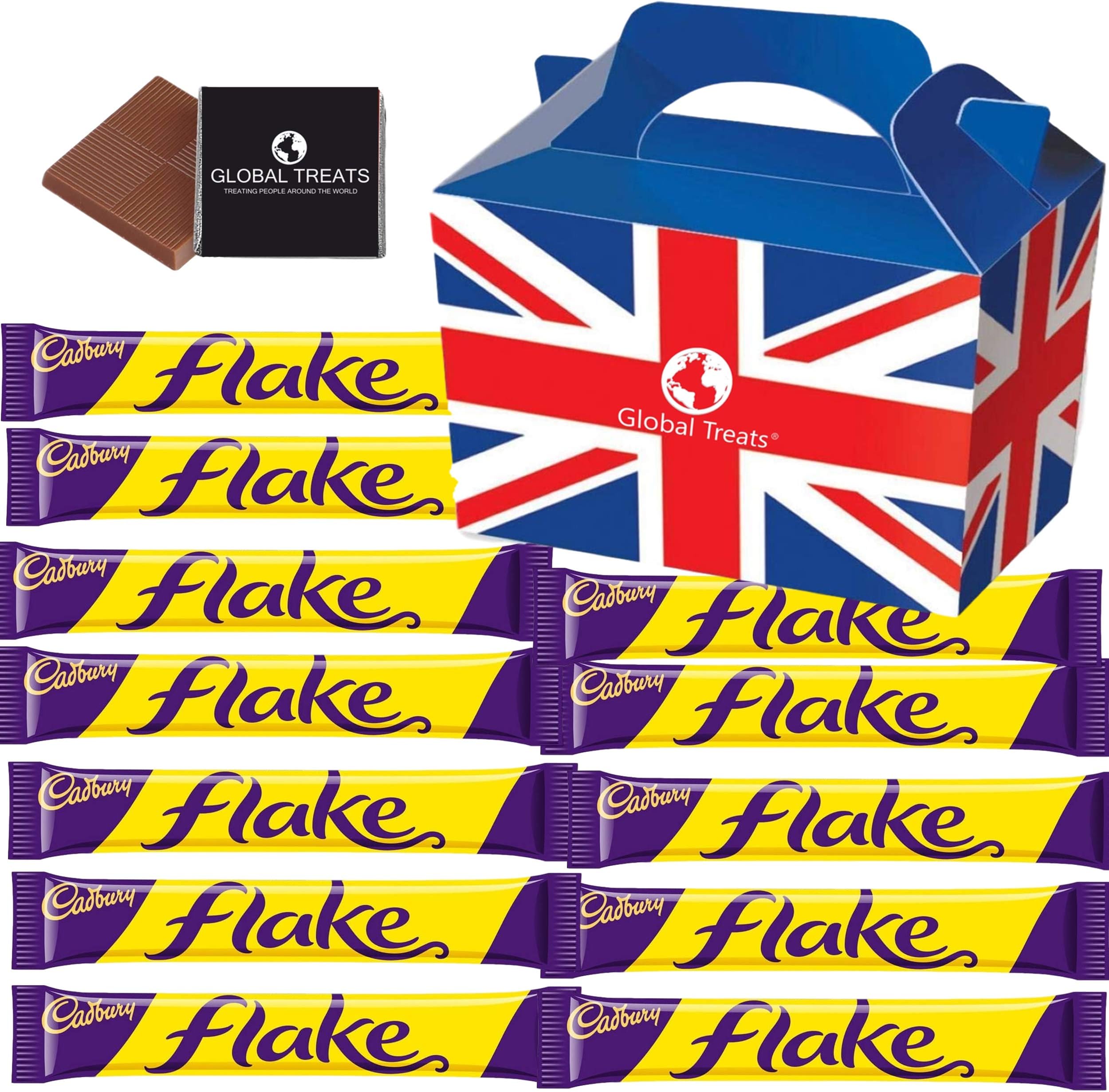 Amazon.com : Hawthorn Health Direct Cadbury Flake 32g - 12 FULL SIZE ...