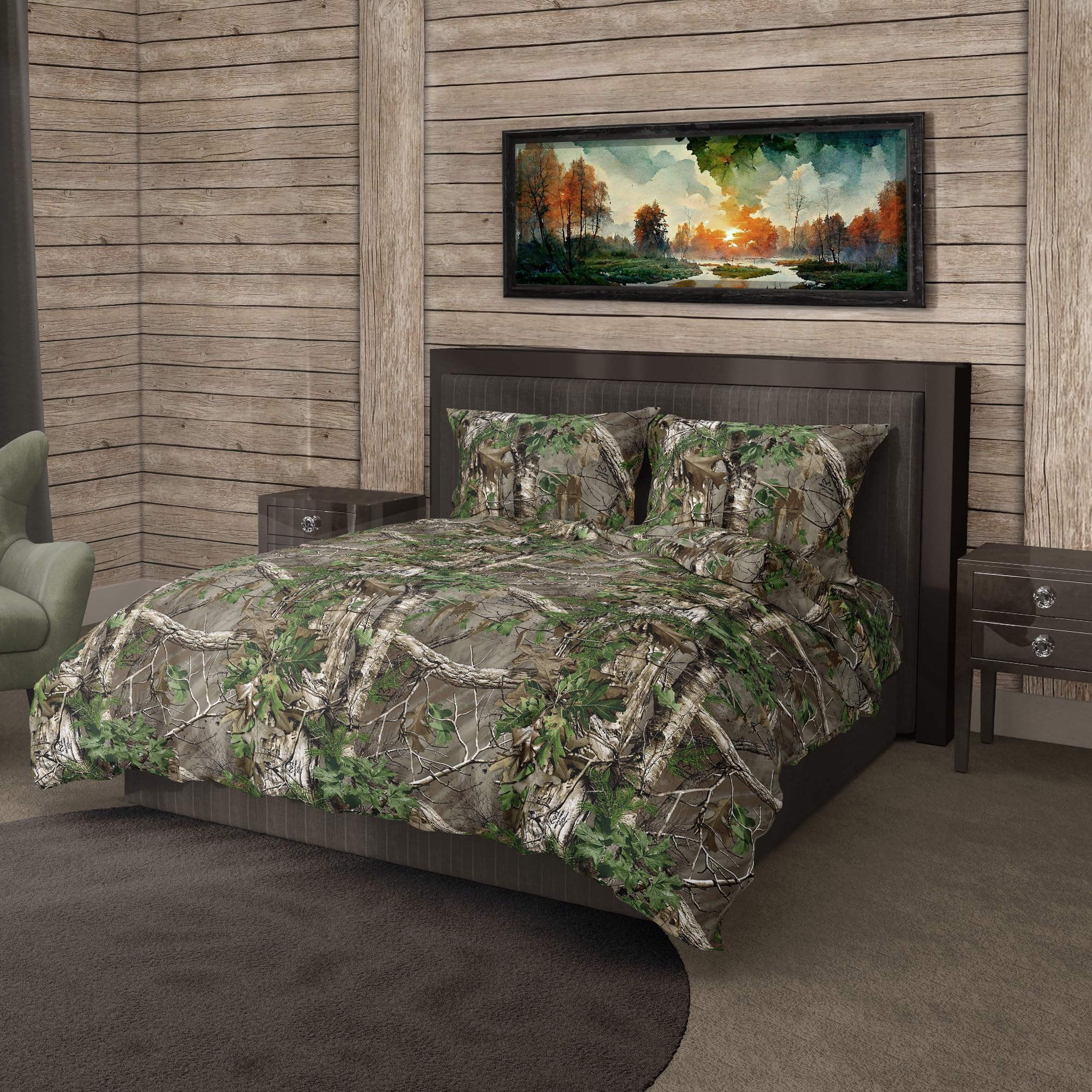 Amazon.com: Northwest Realtree Bed in a Bag Set, King, Realtree Xtra ...