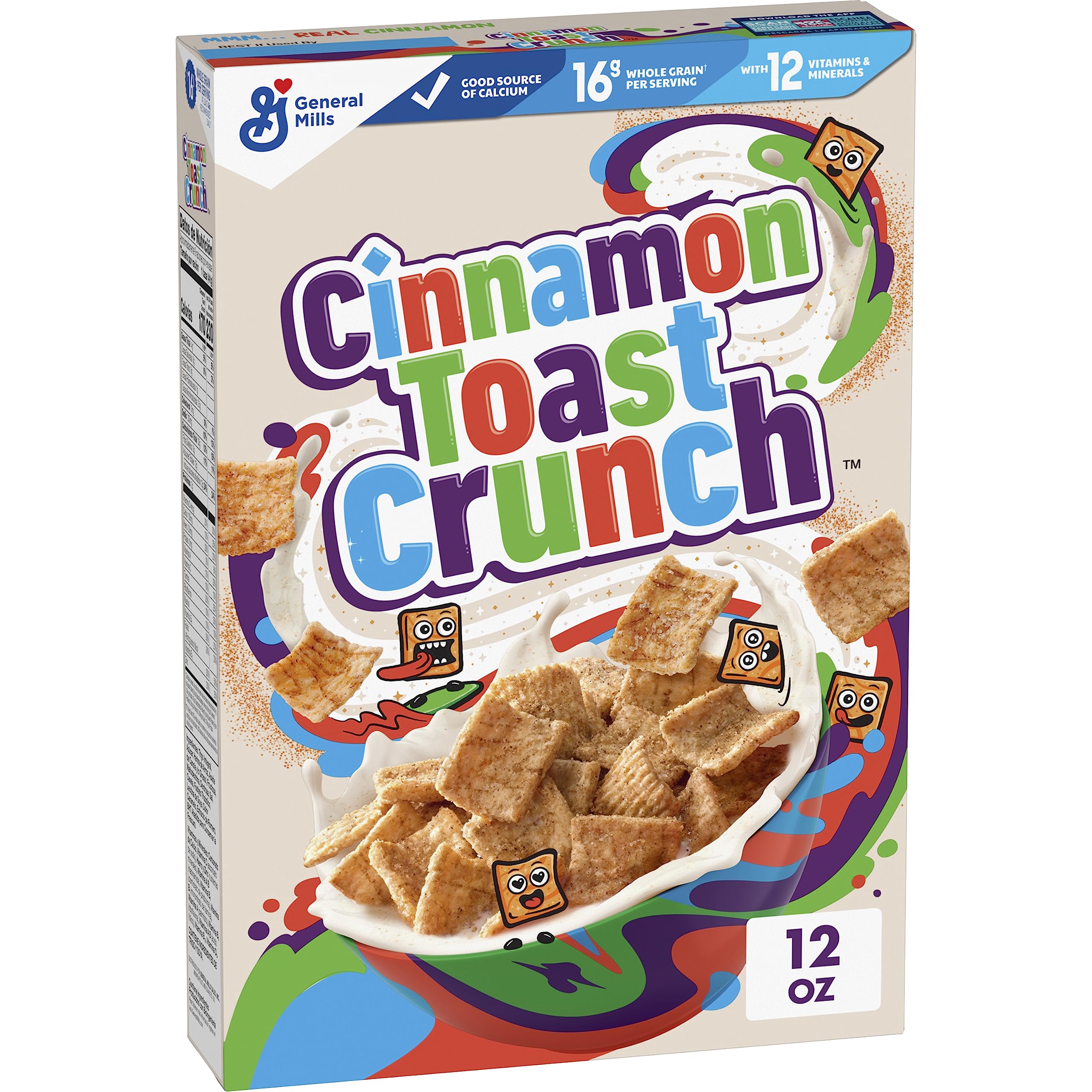 Buy Original Cinnamon Toast Crunch Breakfast Cereal, Cri Cinnamon ...